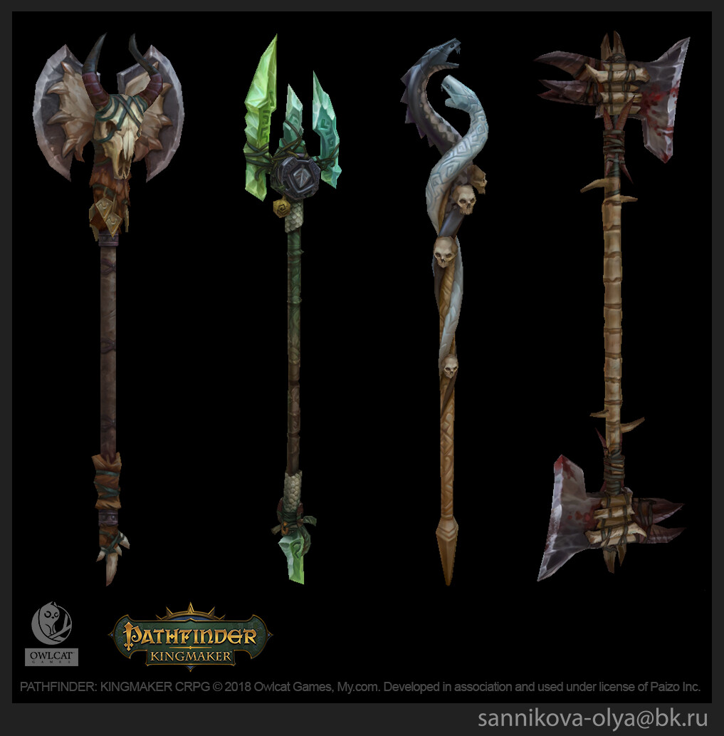 ArtStation - Pathfinder Kingmaker textures