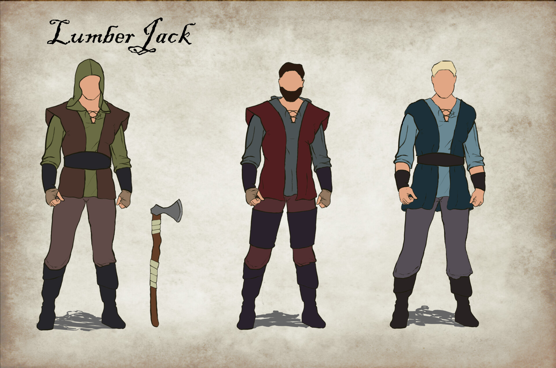 ArtStation - Character Concept art