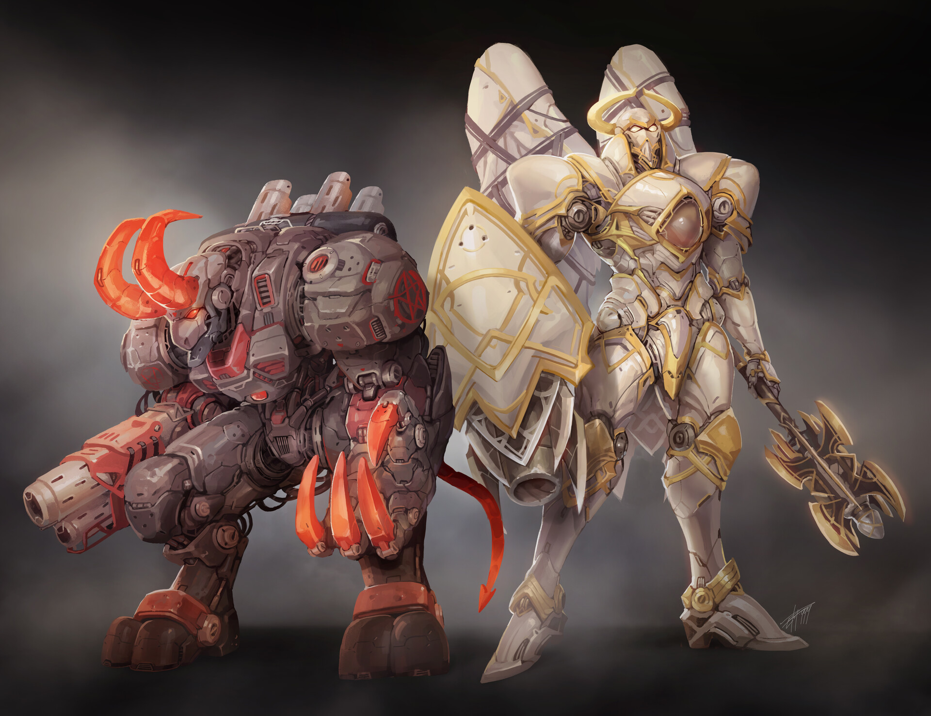 ArtStation - Cambion and Nephelim