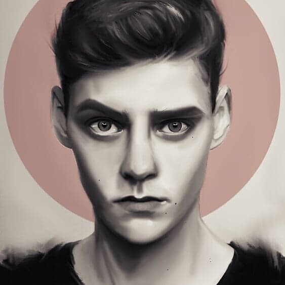 ArtStation - Digital Painting of boy