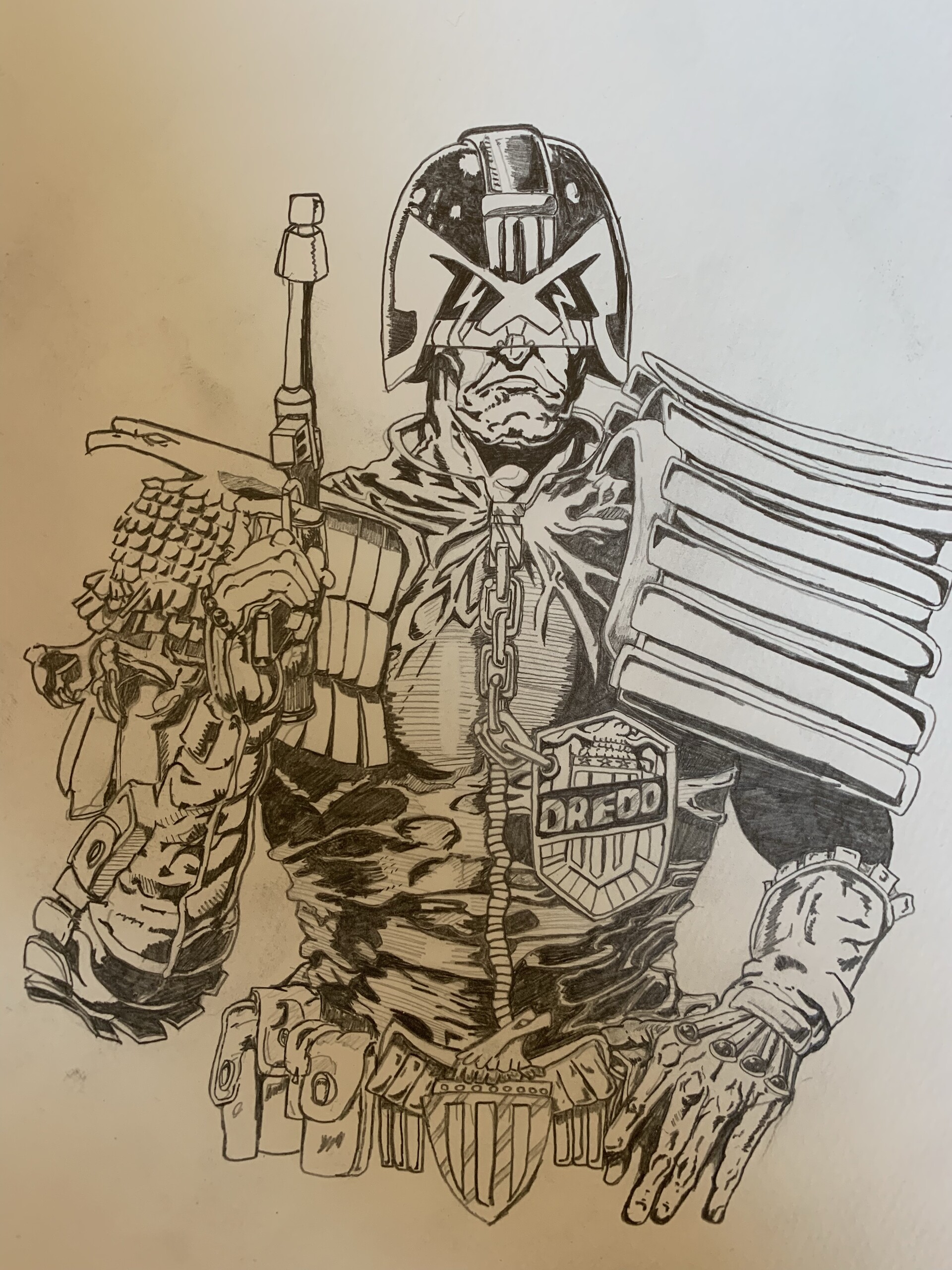ArtStation - Judge Dredd