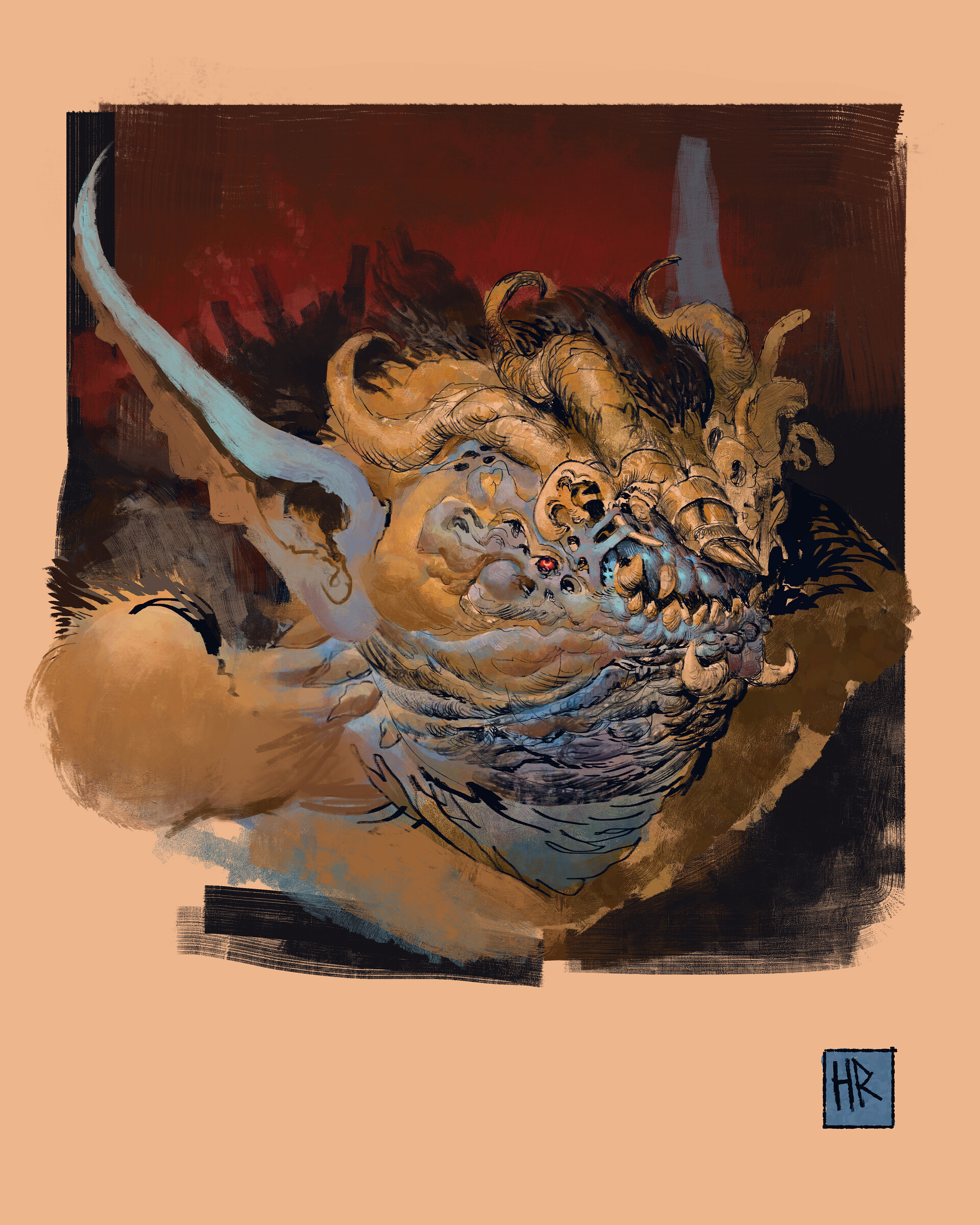 ArtStation - Demon & Shroom goblin