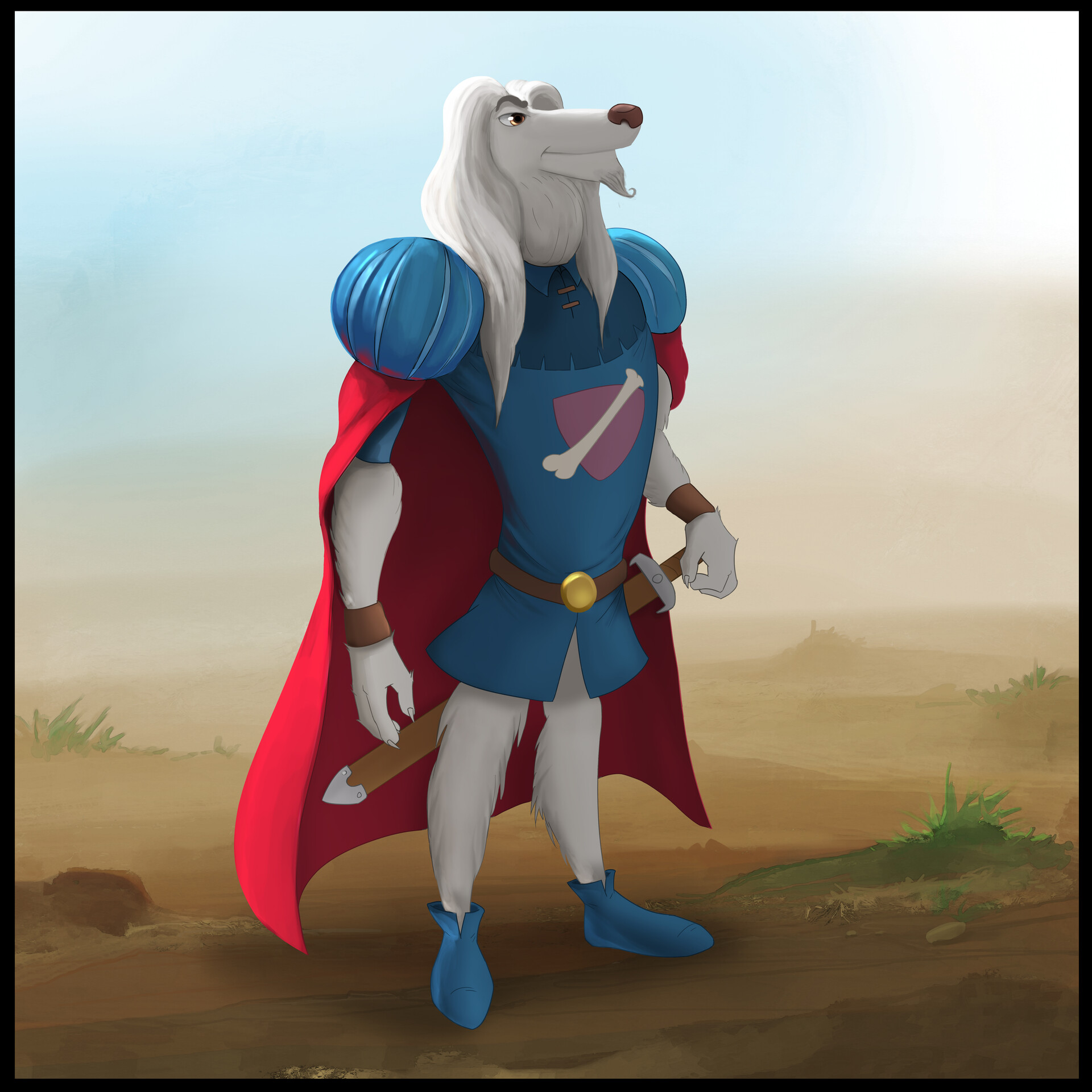 ArtStation - Lancelot in 2 styles