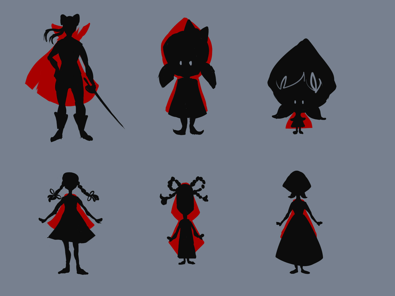 ArtStation - Limbo stylized exercises