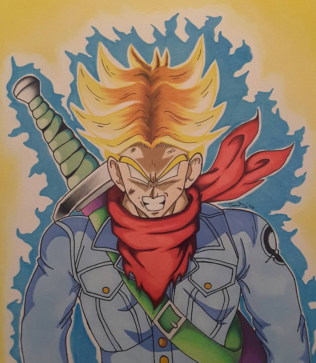 ArtStation - Rage Trunks