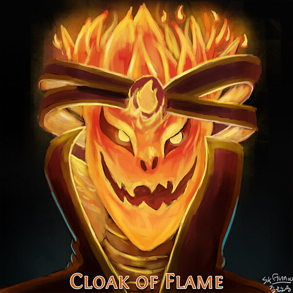 ArtStation - Path of Exile- Cloak of Flame