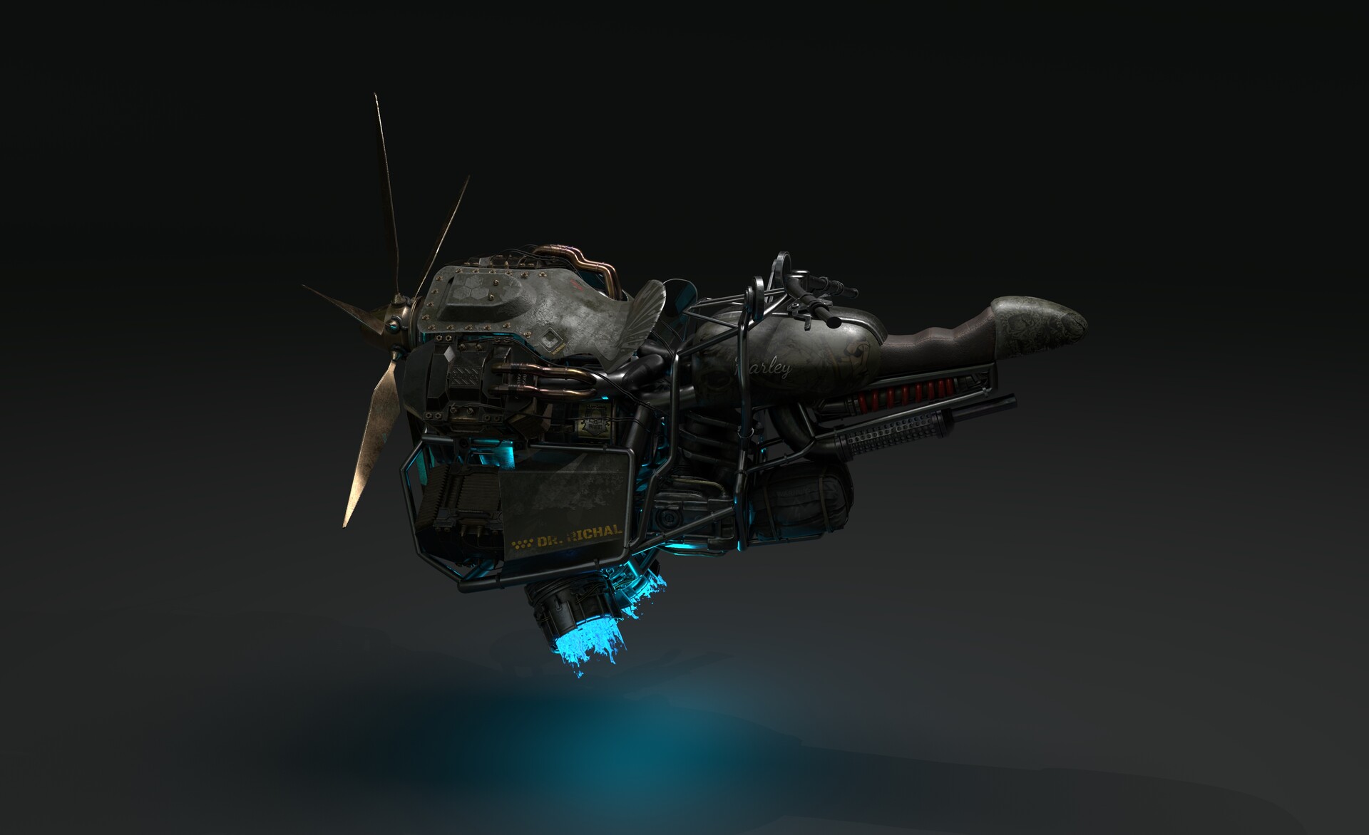 ArtStation - Space Bike