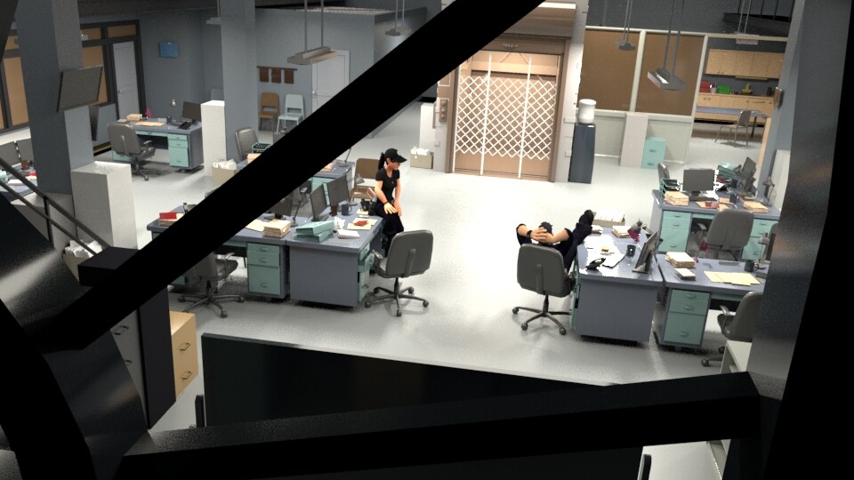 Brice Mallié (Eillam) - Animated storyboard 3D of a cinematic for the ...