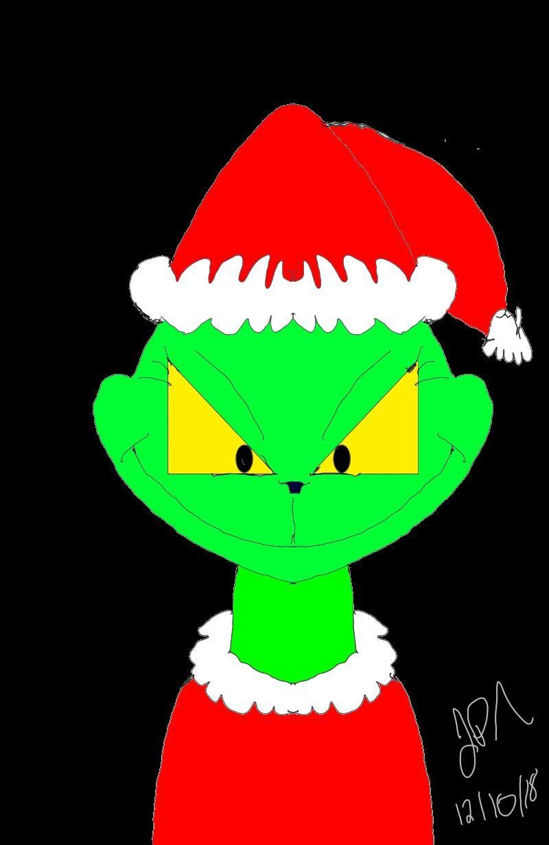 ArtStation - The Grinch Sketched on My Galaxy Tablet