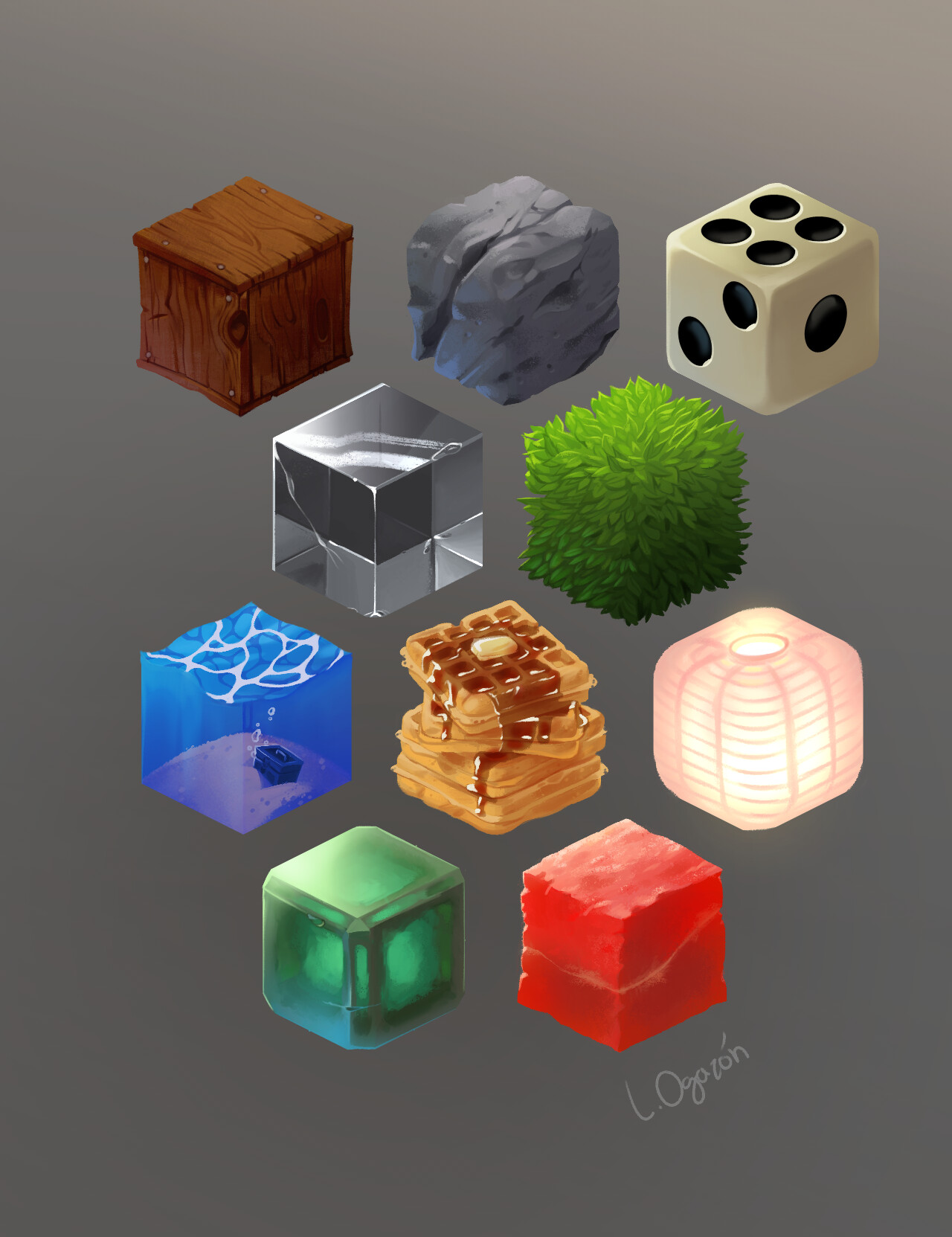ArtStation - Painting Cubes