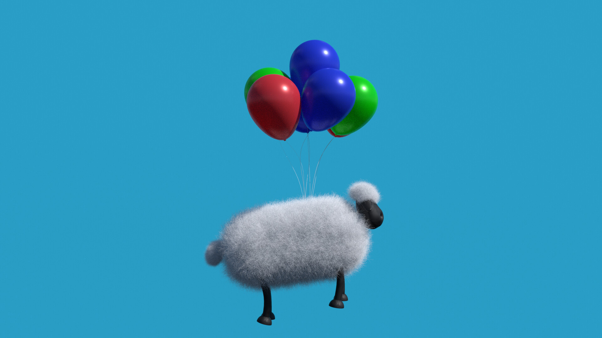 sheep flying kick