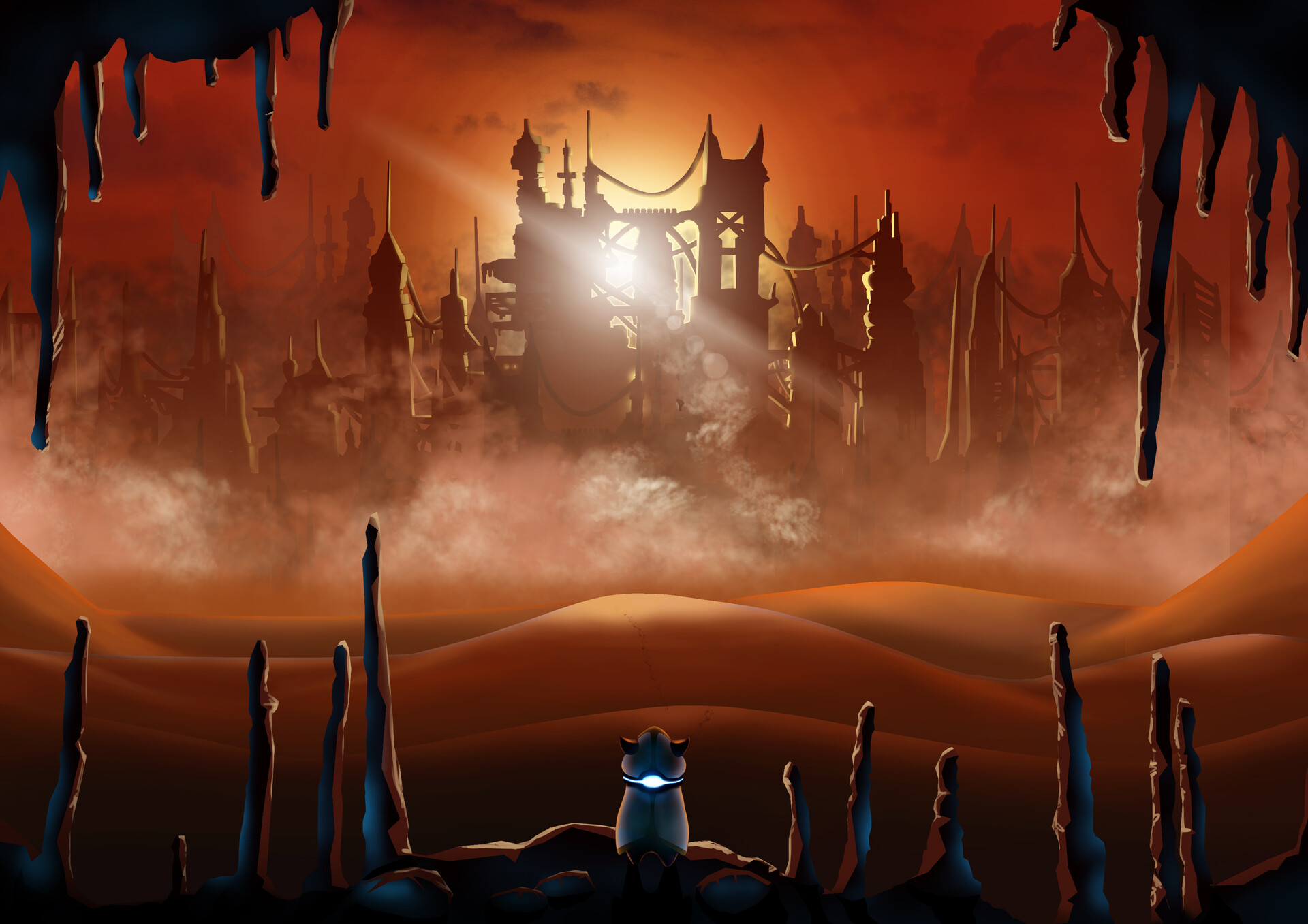 ArtStation - concept art "control" Dystopian World