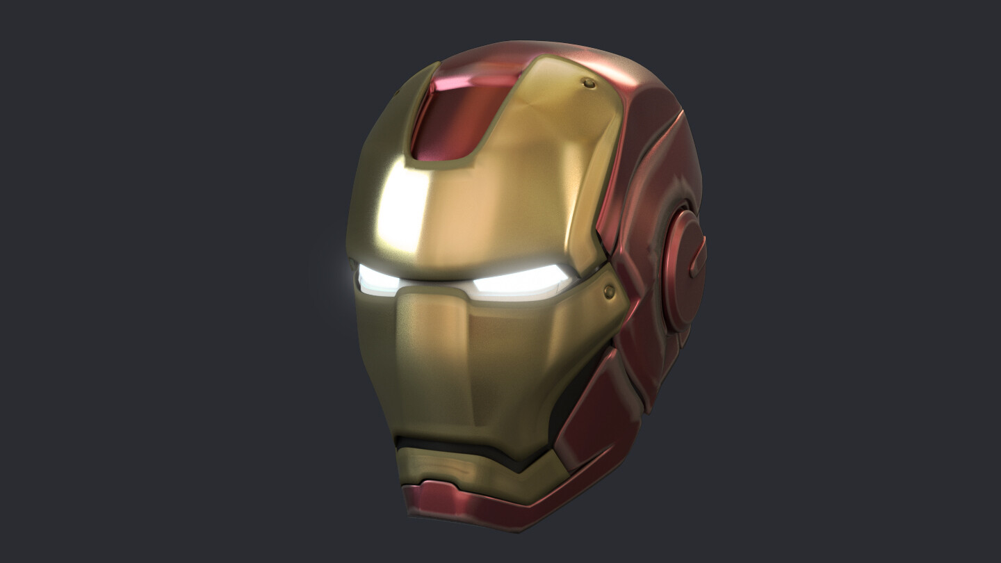 ArtStation - Mask Iron Man