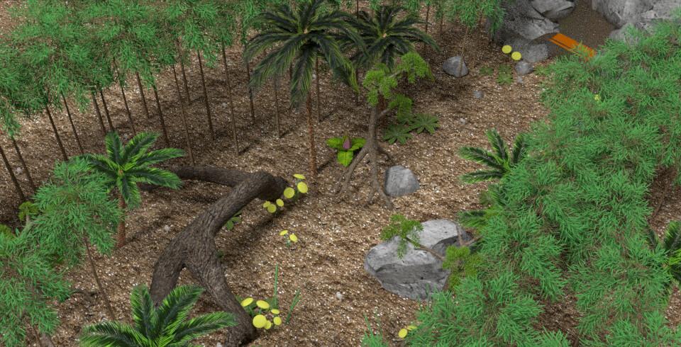 ArtStation - Forest Scene