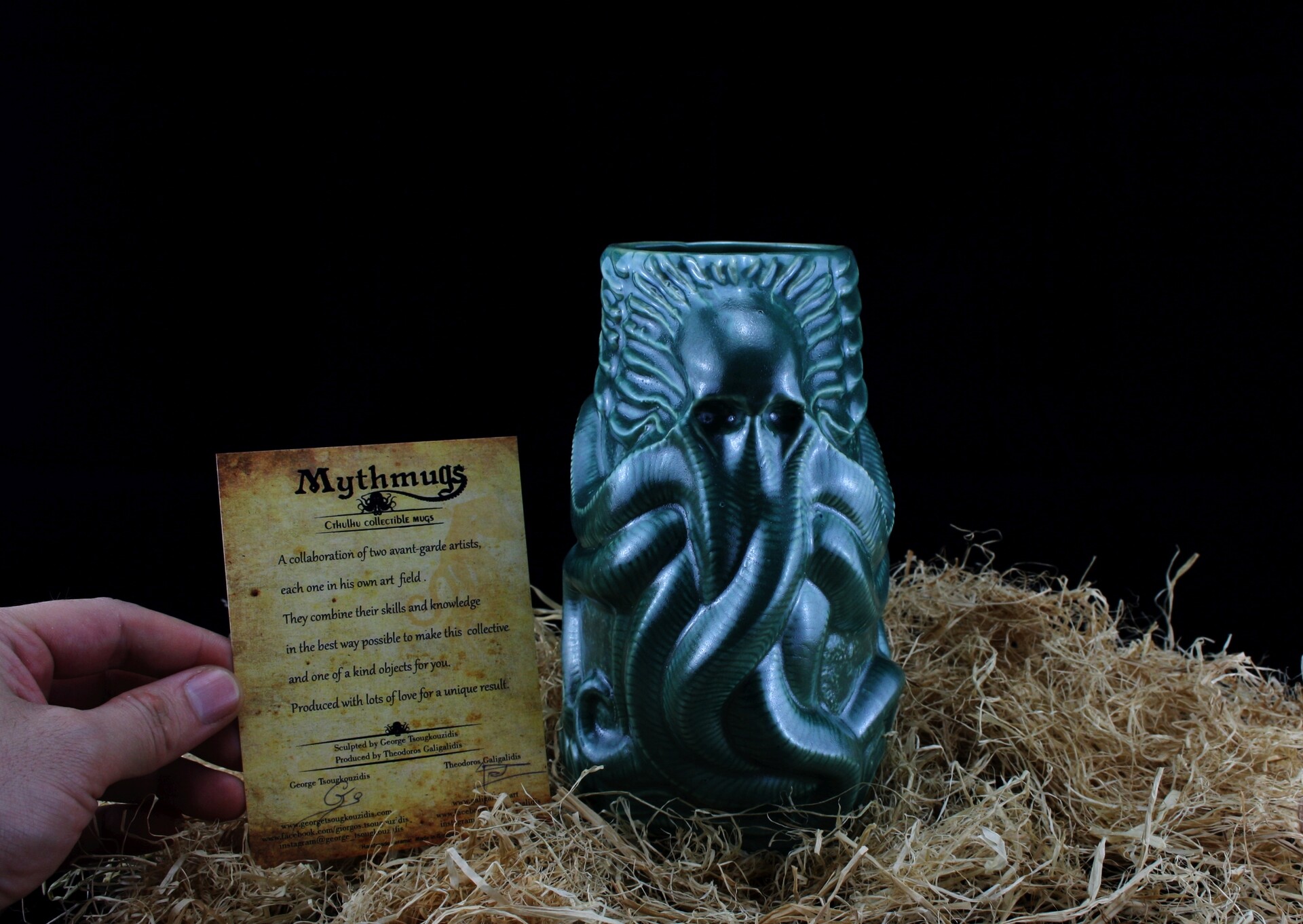 George Tsougkouzidis - Cthulhu Cocktail mug Collection.
