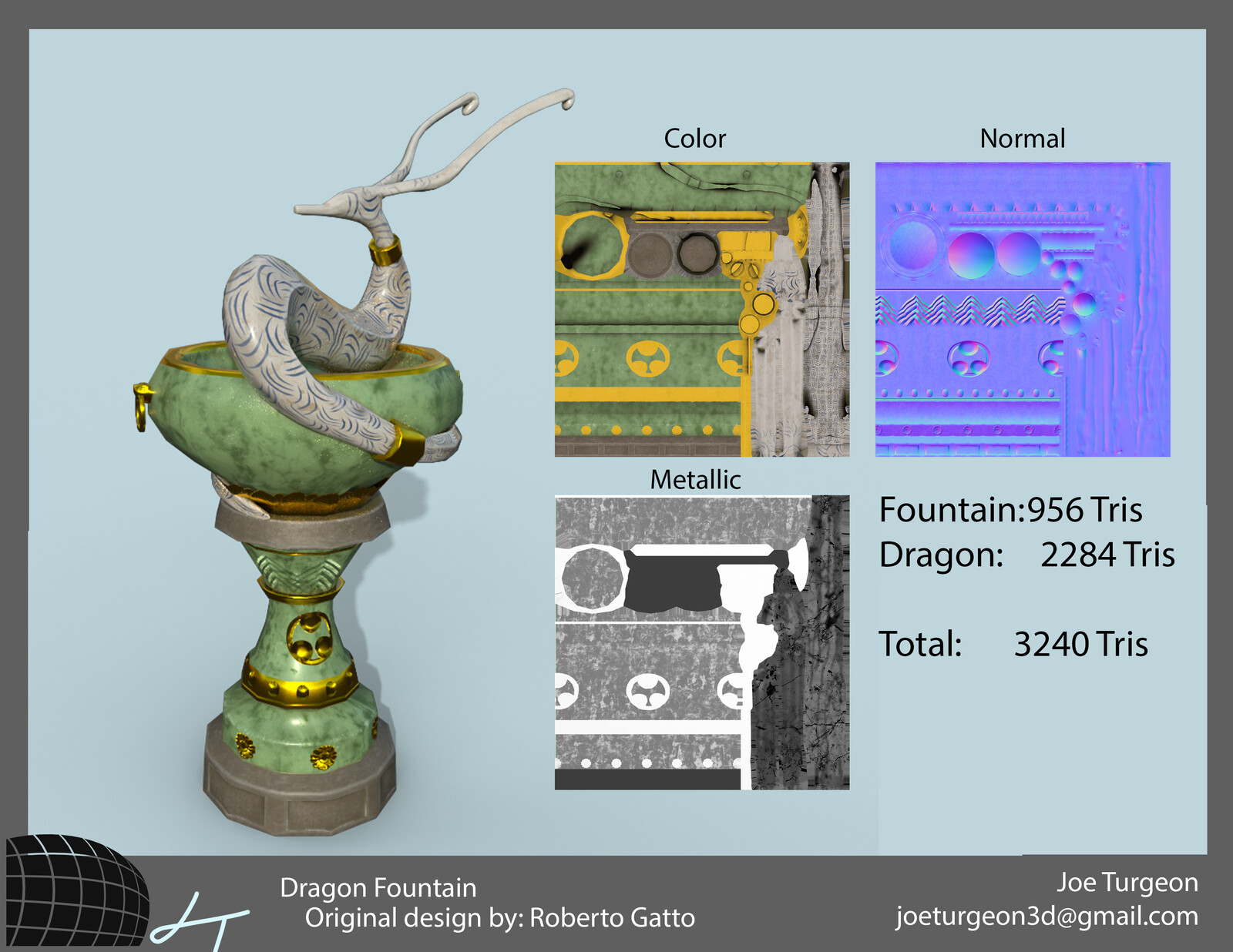 Joe Turgeon - Dragon Fountain