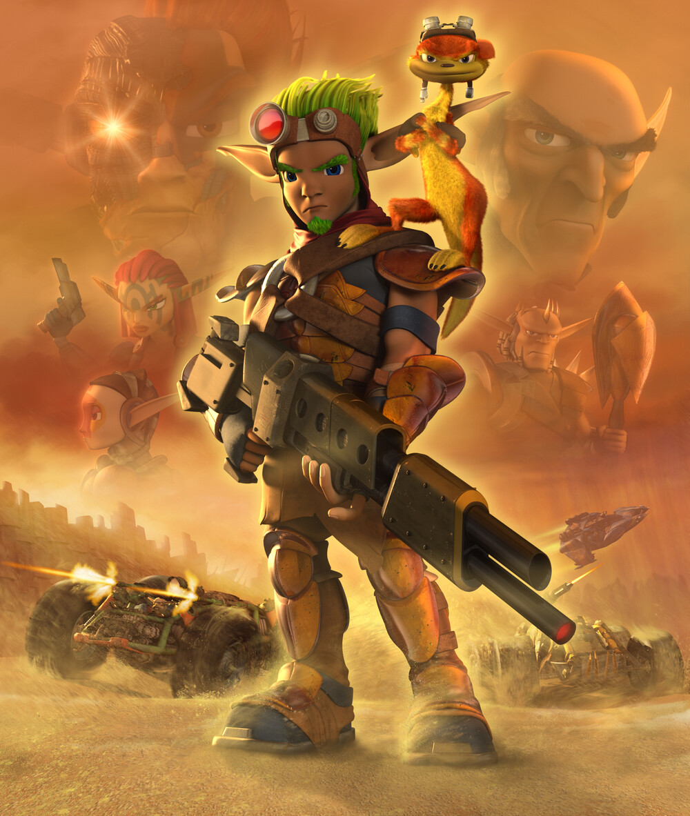 Jak And Daxter Cover Art / Daxter 2006 Psp Box Cover Art Mobygames ...