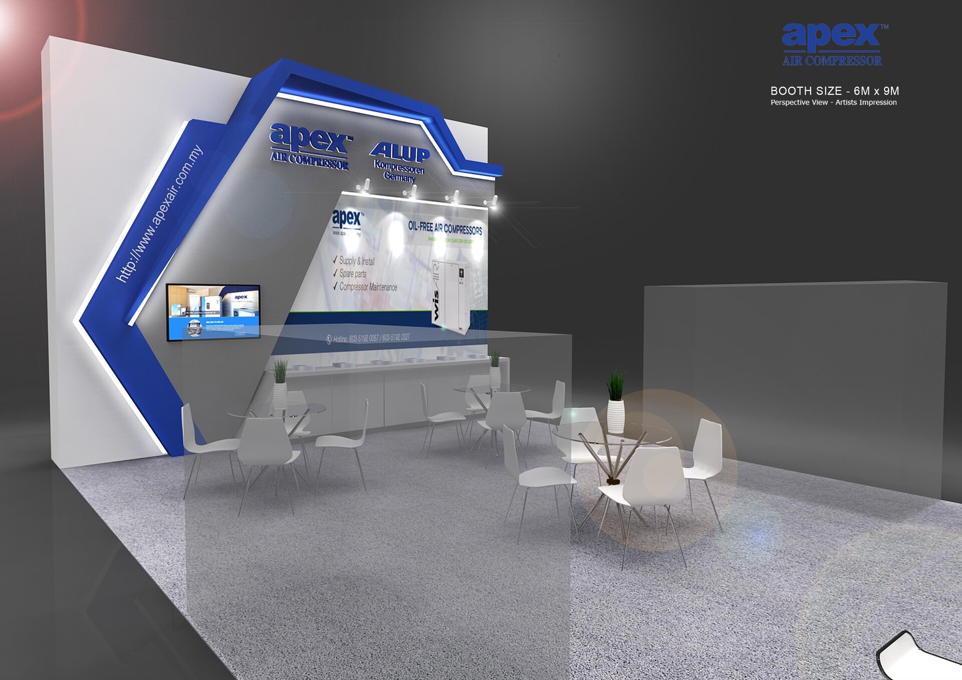 ArtStation - APEX Exhibition booth