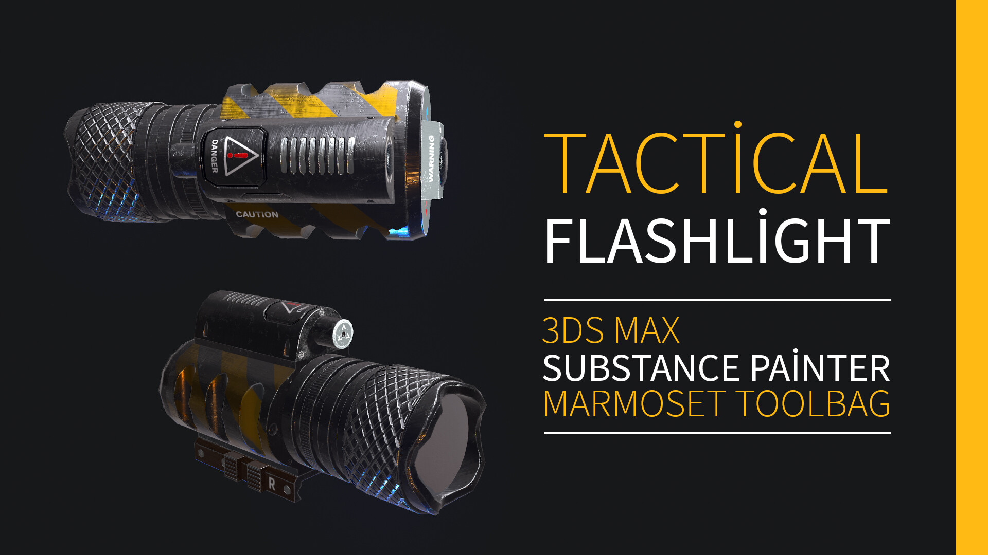ArtStation - Tactical Flashlight