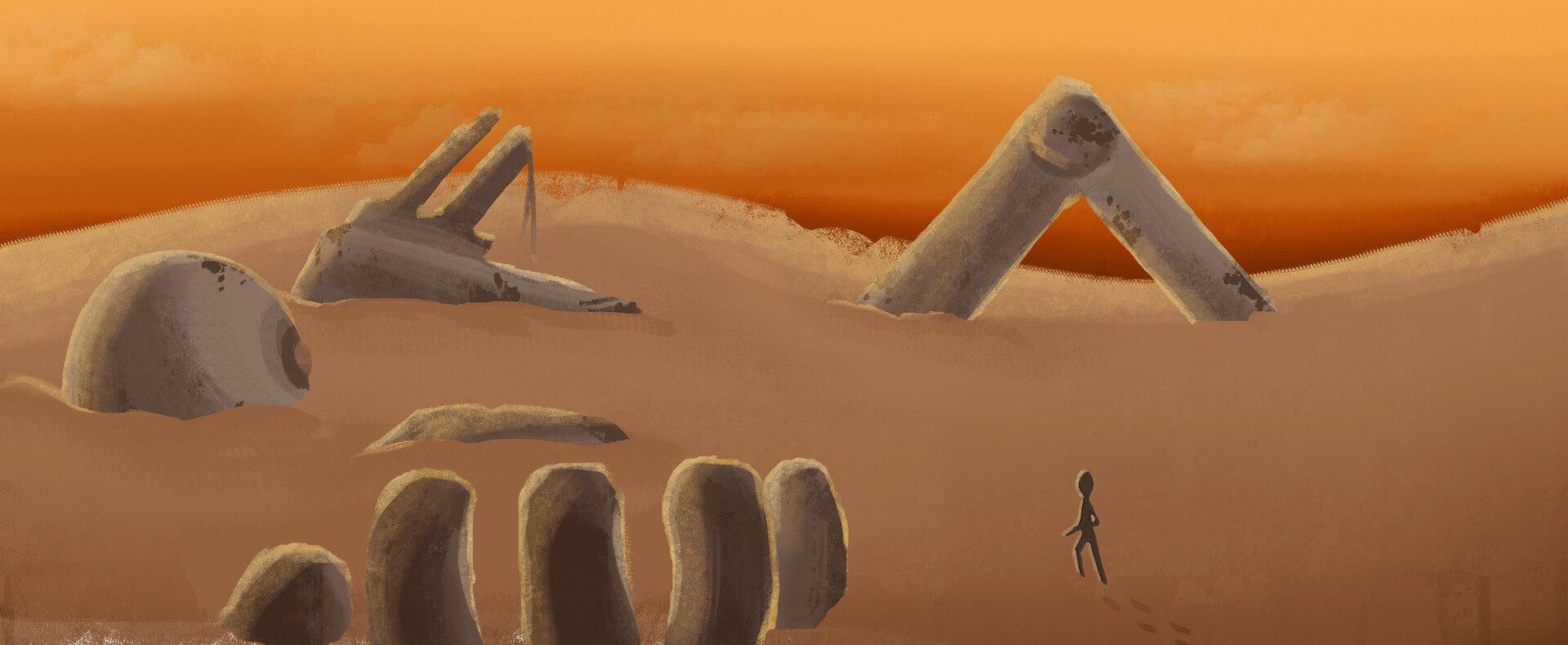 ArtStation - Robot Graveyard