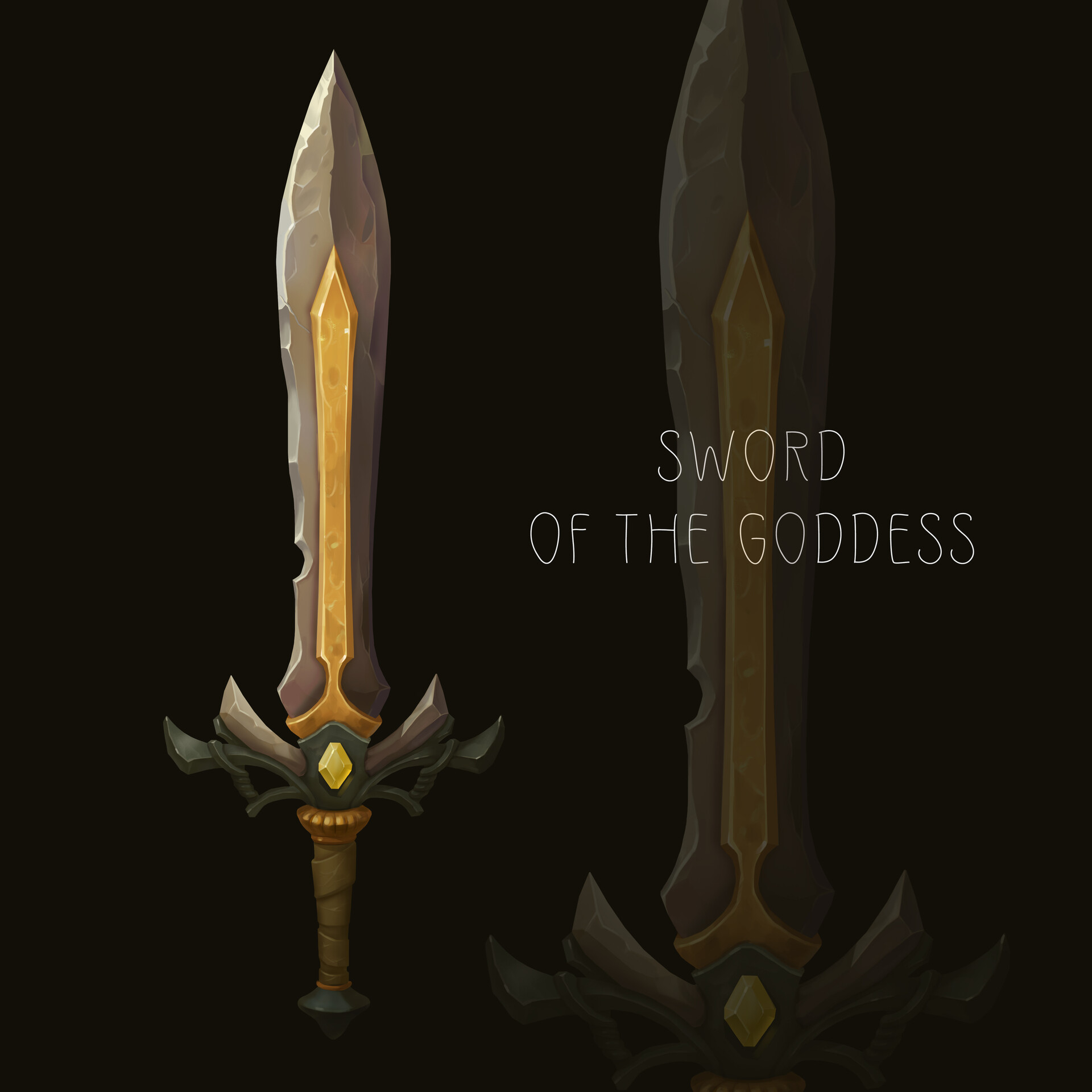 ArtStation - Sword of the Goddess