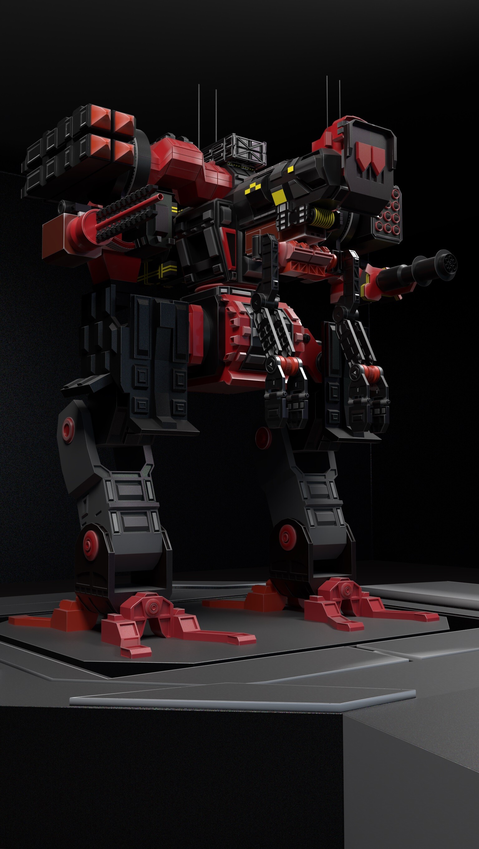 ArtStation - Sentry robo defense - RB 01 ( In progress )