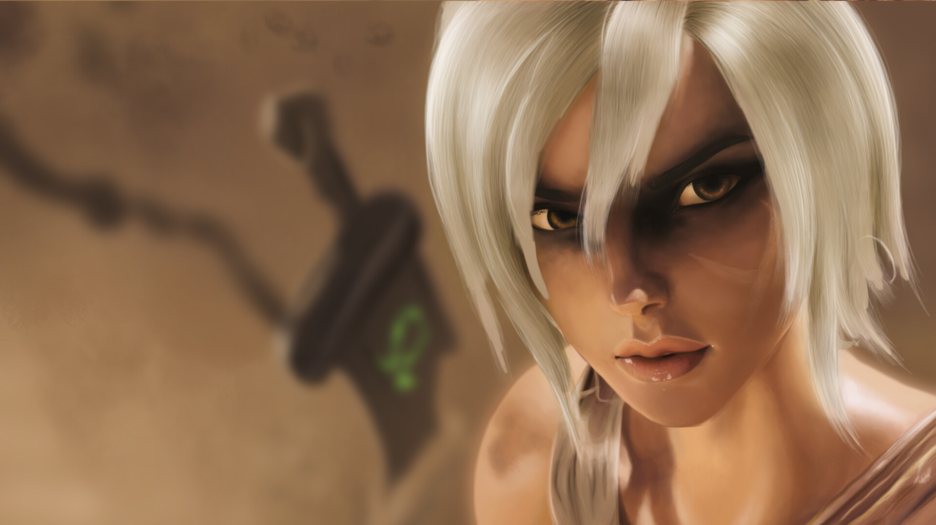 paulymorphed - Fanart: Riven - The Exile (League Of Legends)