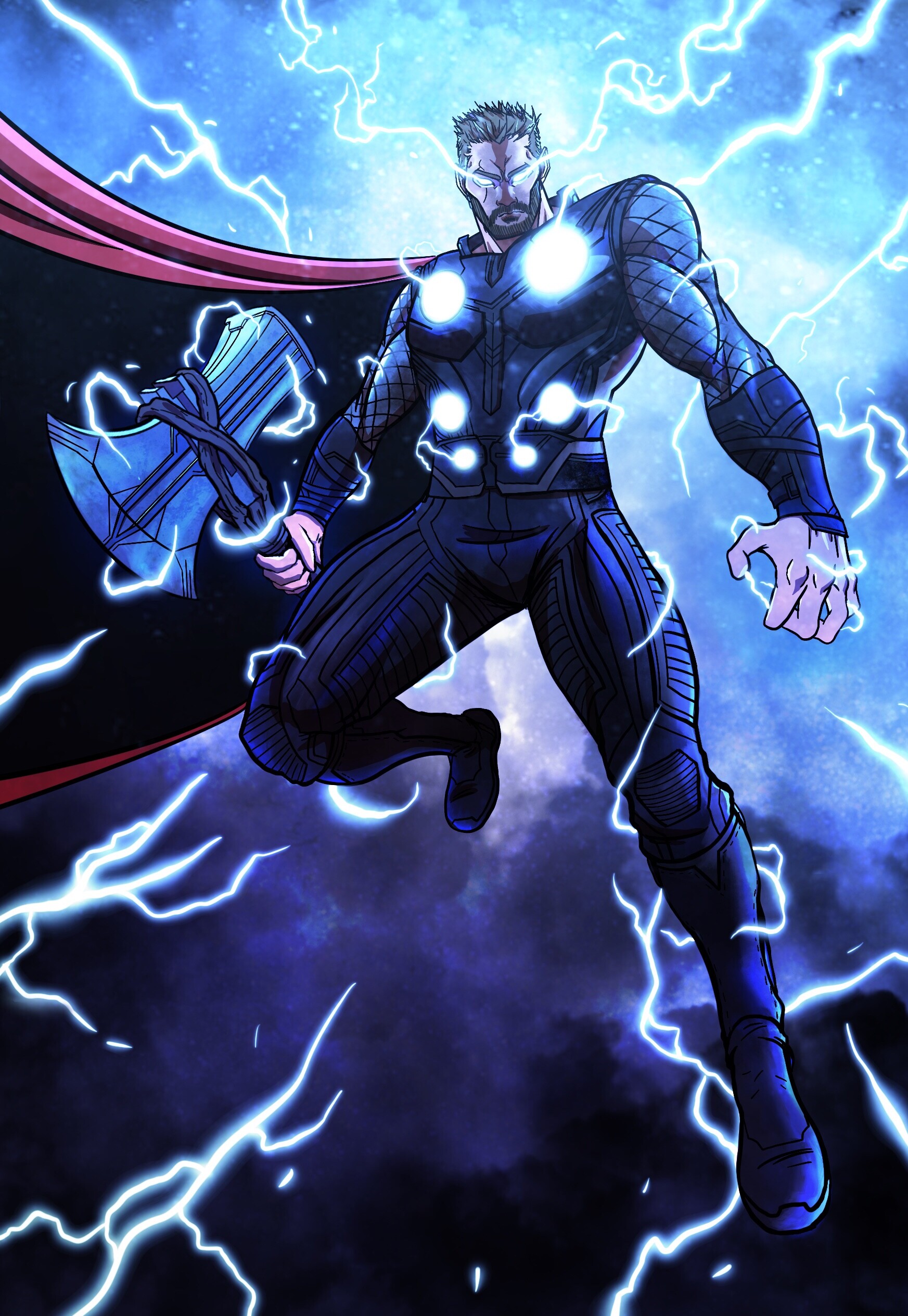 ArtStation - Thor Odinson - Infinity War