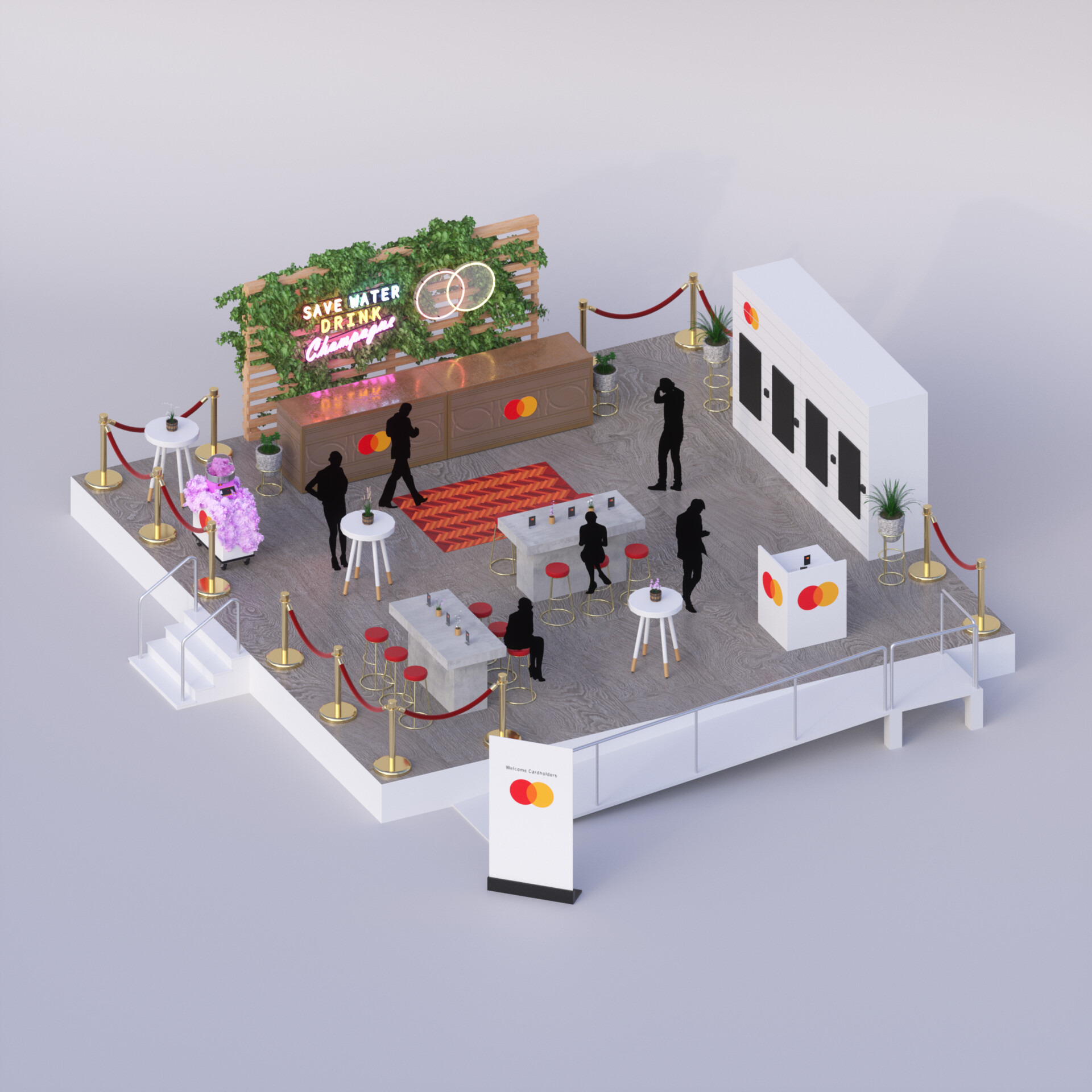 ArtStation - Mastercard Pebble Beach Tournament Designs