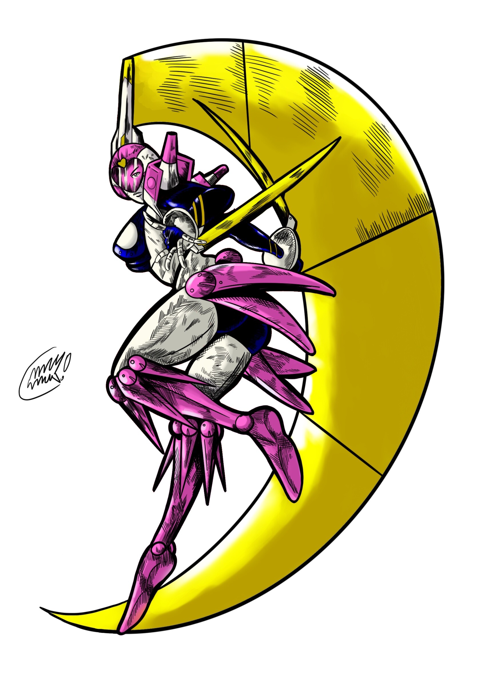 ArtStation - Tech Romancer reboot - Diana 17