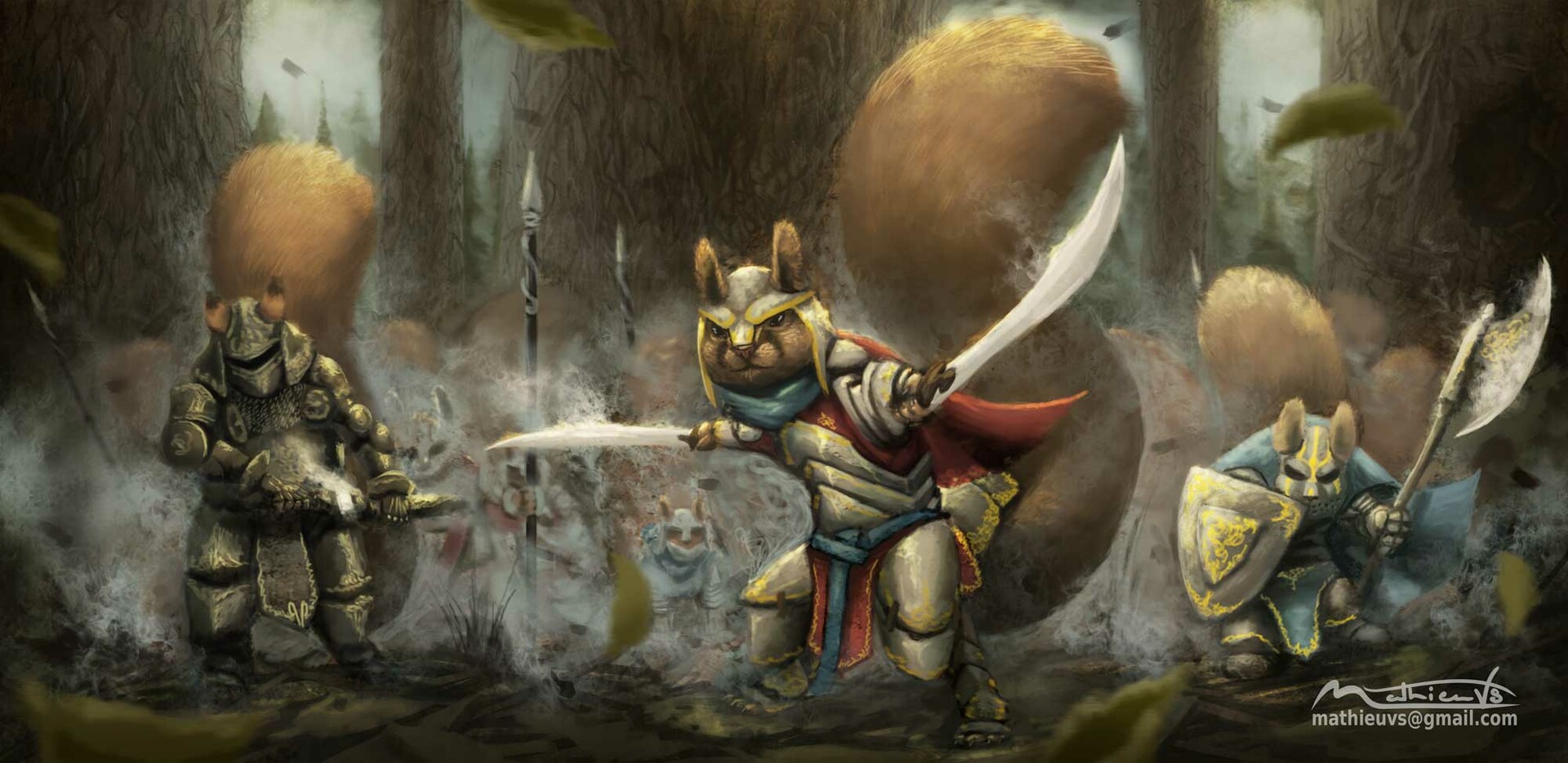 ArtStation - Squirrels