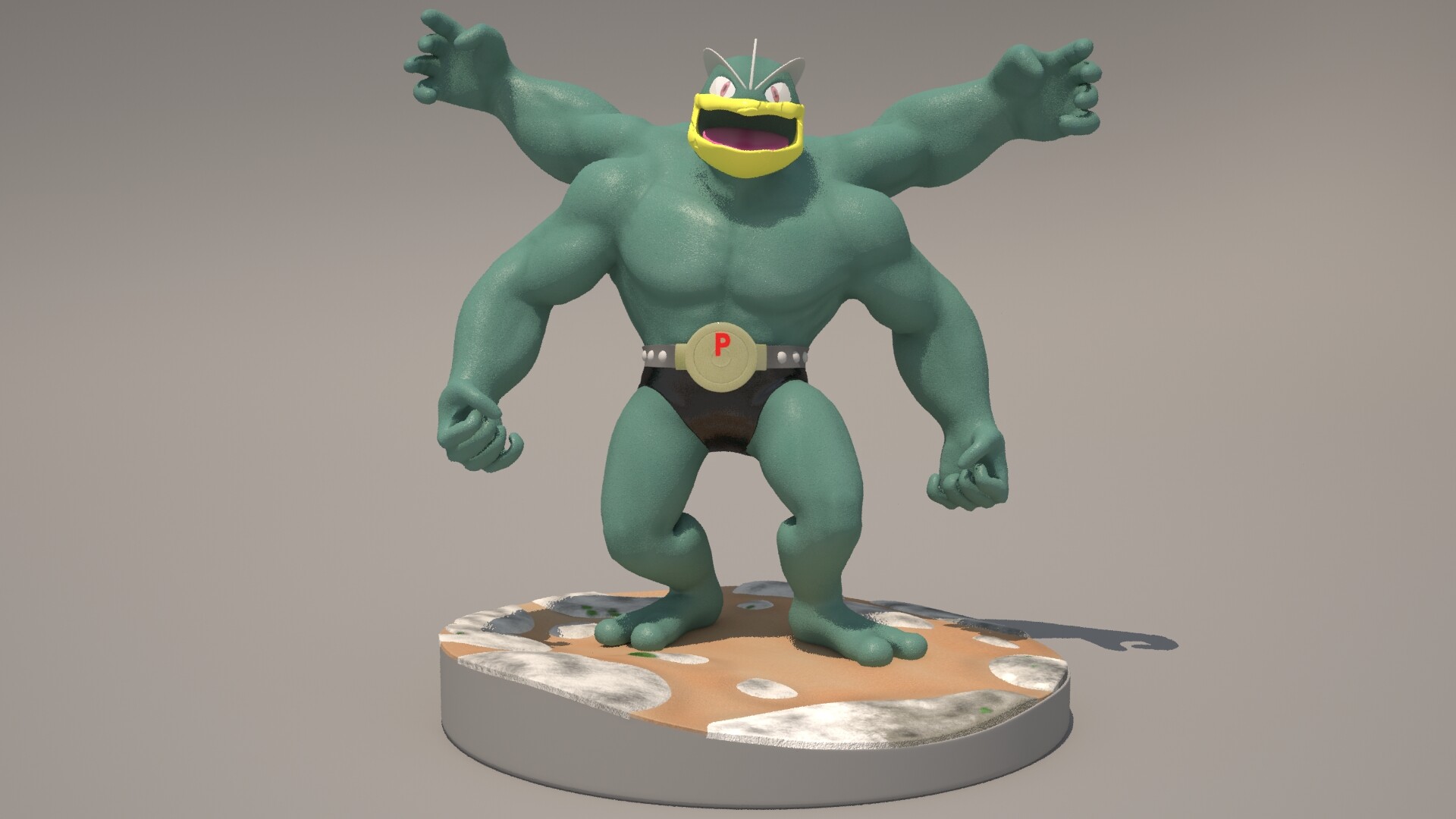 Mauri Ortuño - Machamp By Mauricio O.H