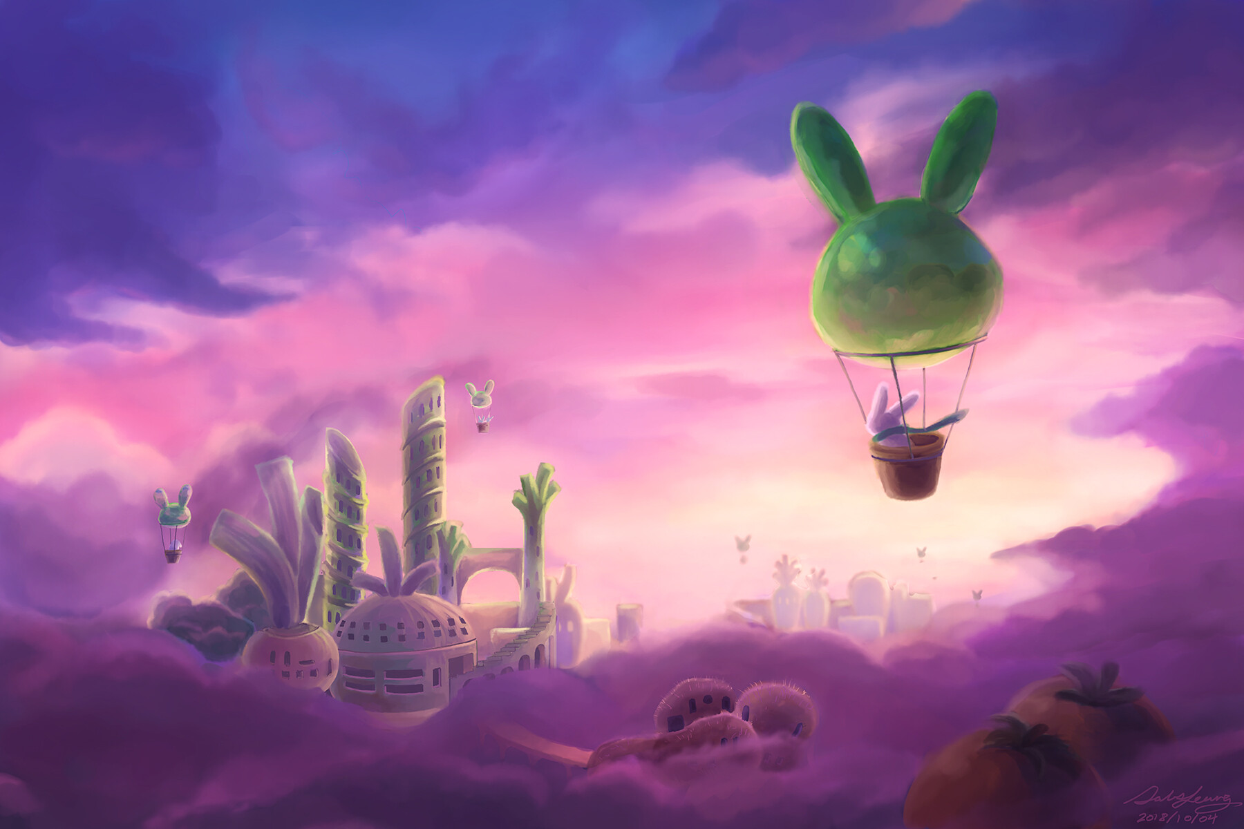 ArtStation - Bunny City