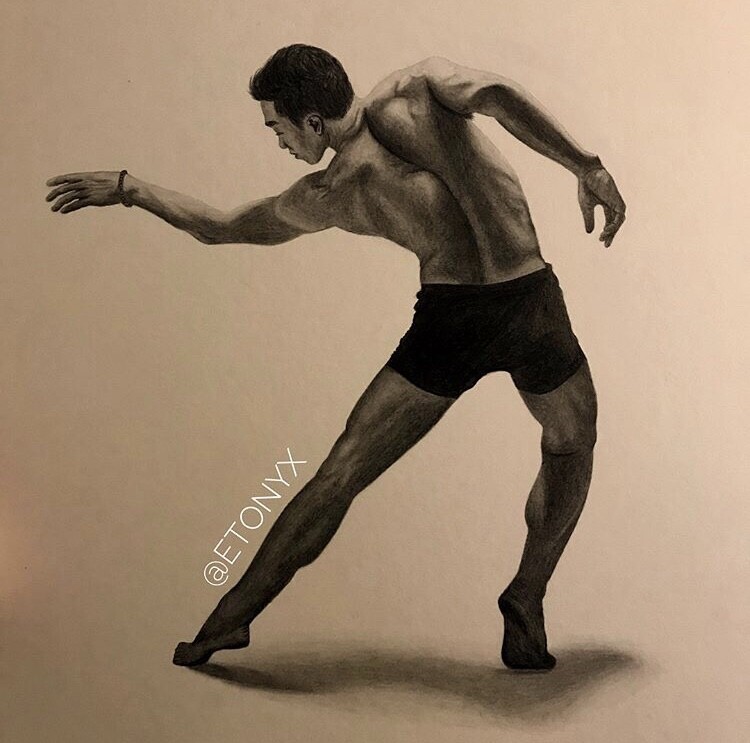 ArtStation - Anatomy Practice Sketch