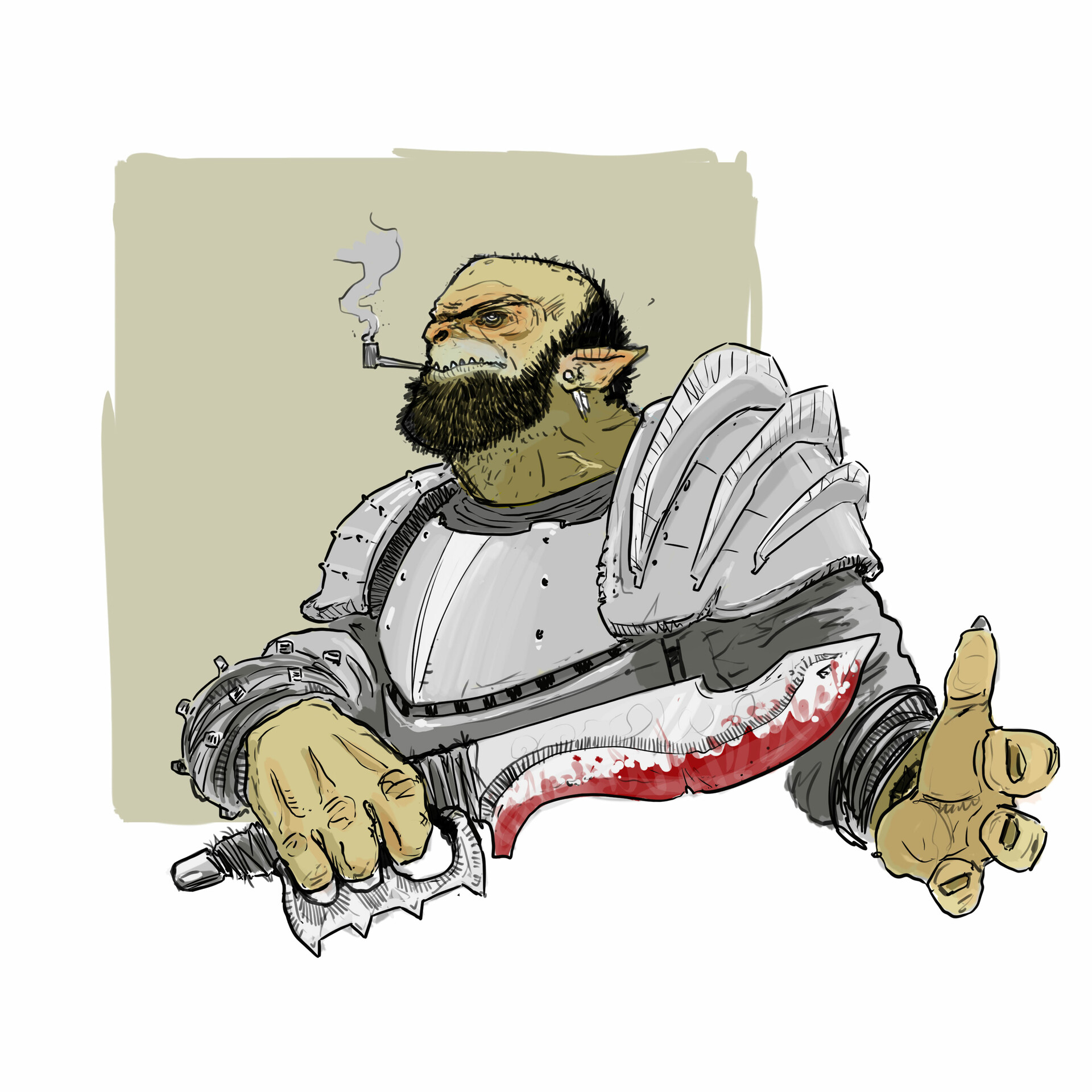 ArtStation - Orc Master