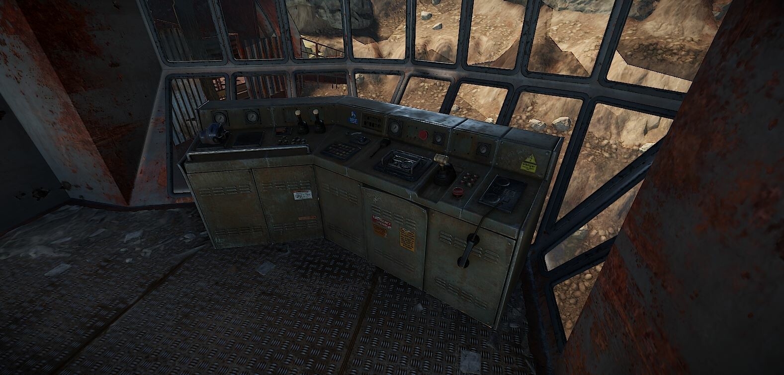 Pilgrim - Enviro Props: Home Made Batteries & Control Panel - Rust