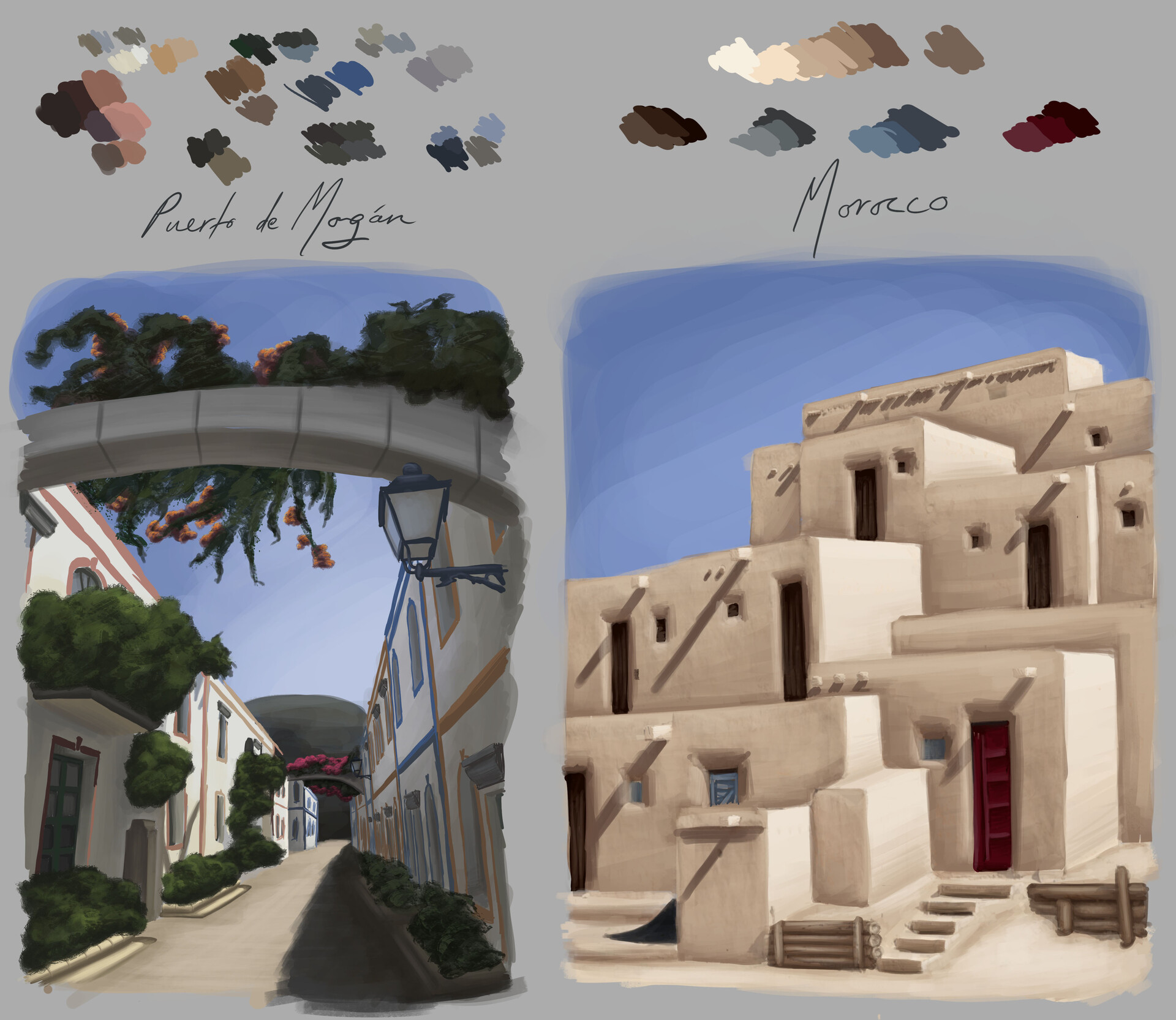 ArtStation - Building Studies