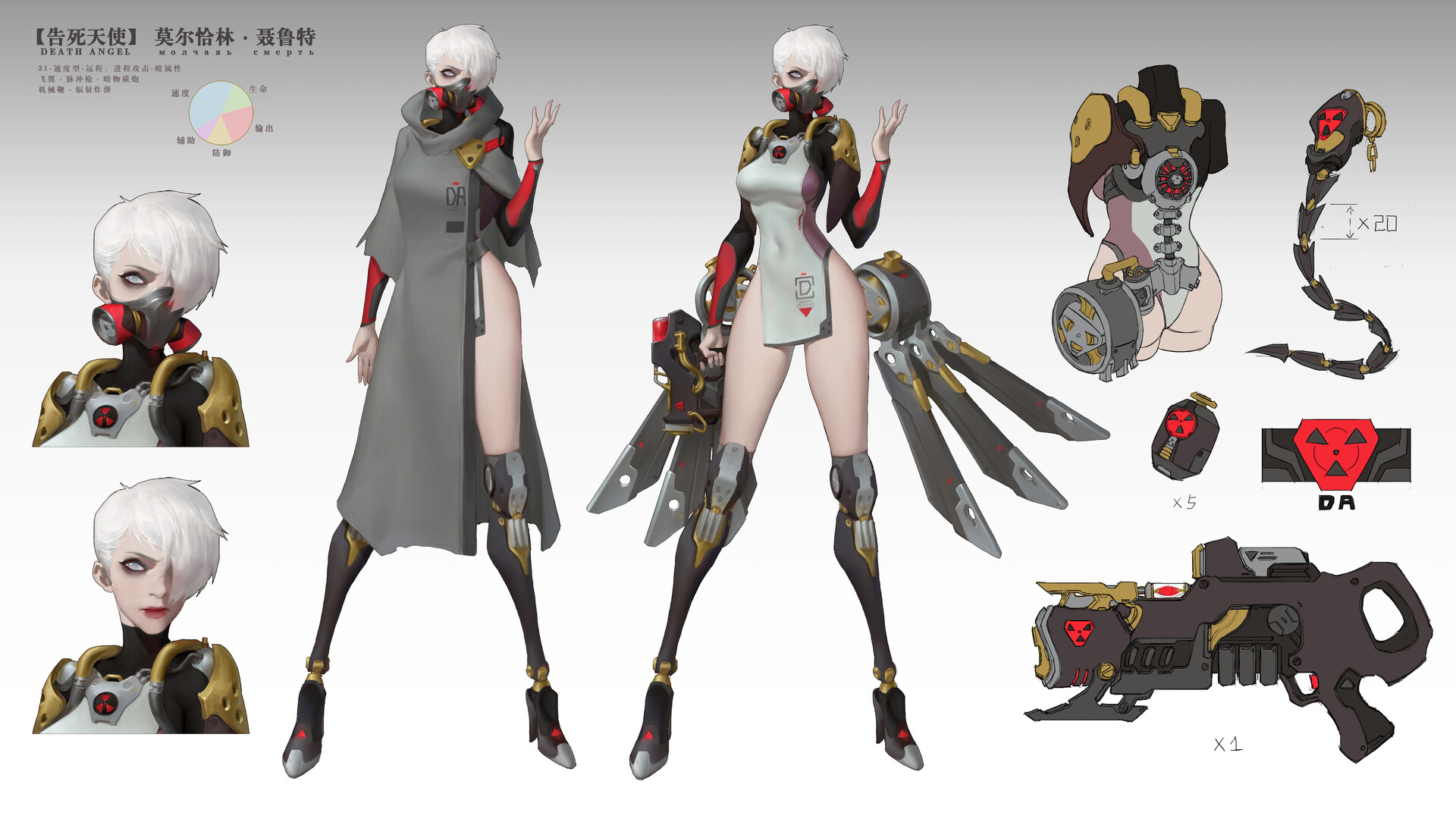 ArtStation - "DEATH ANGEL"MORCIAlIN NIERUT