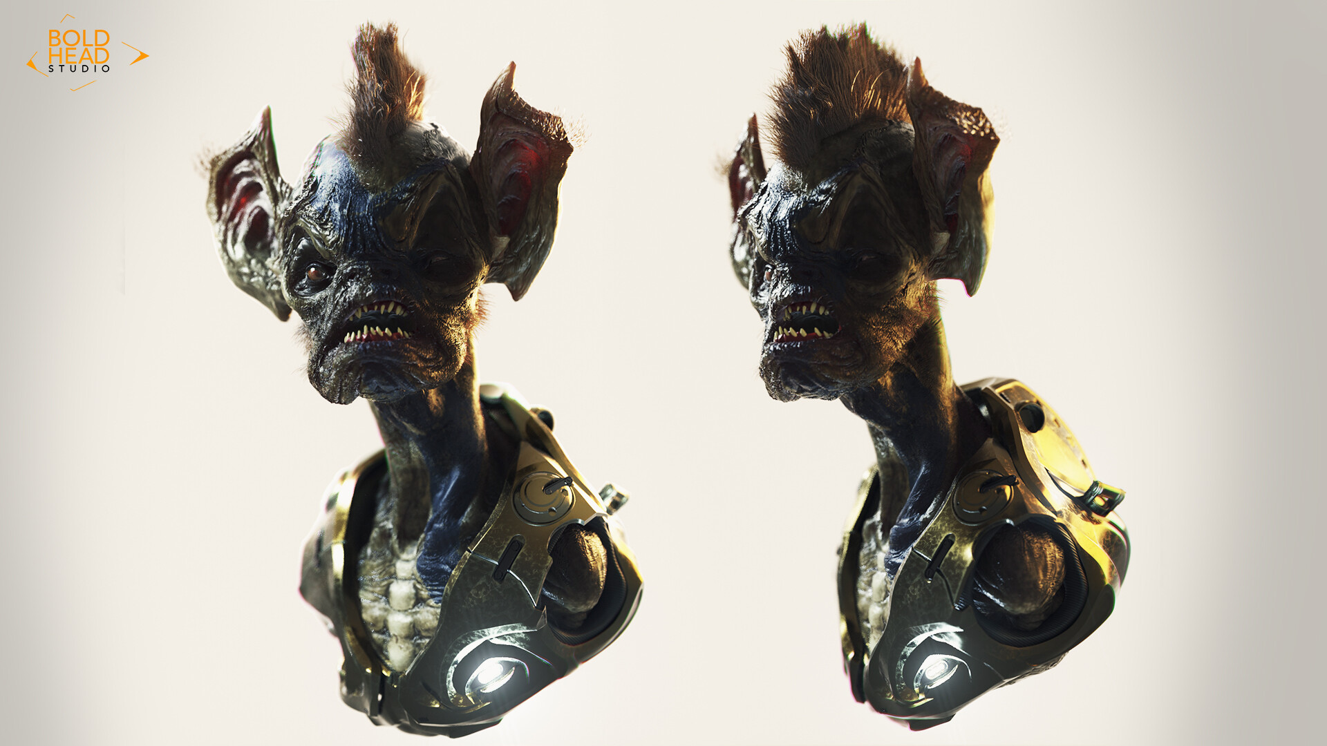 ArtStation - Bat Creature - personal project