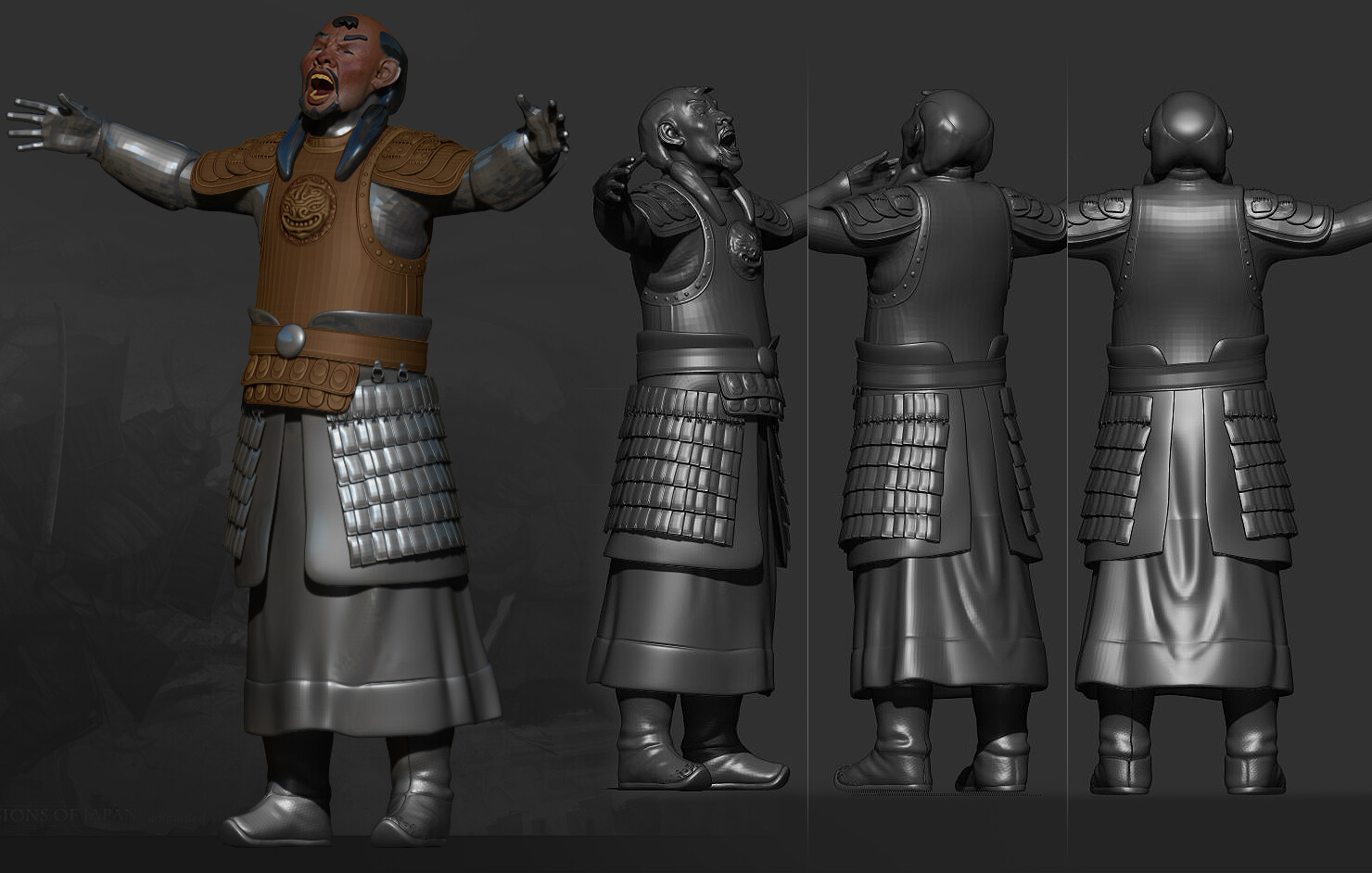 ArtStation - traditional character