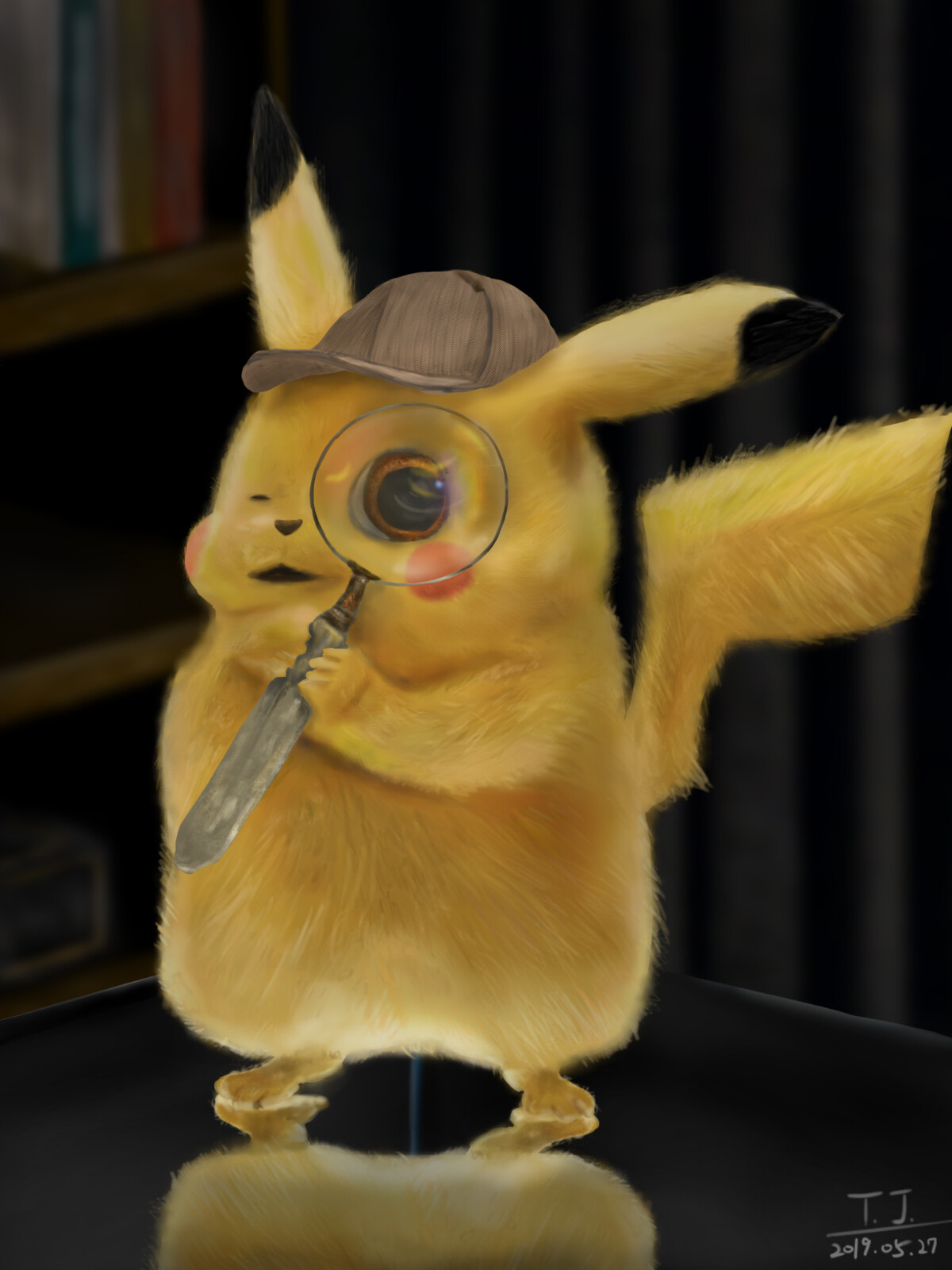 ArtStation - DETECTIVE PIKACHU