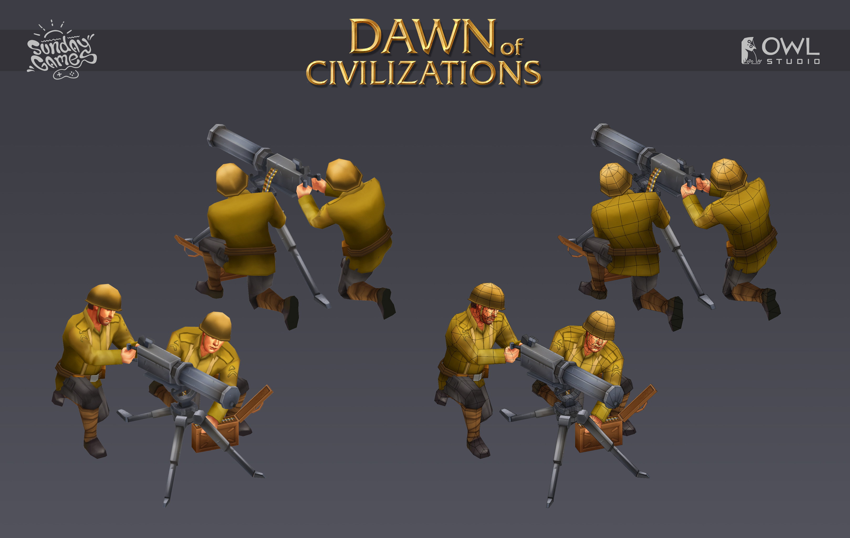 OWL Studio - Modern characters