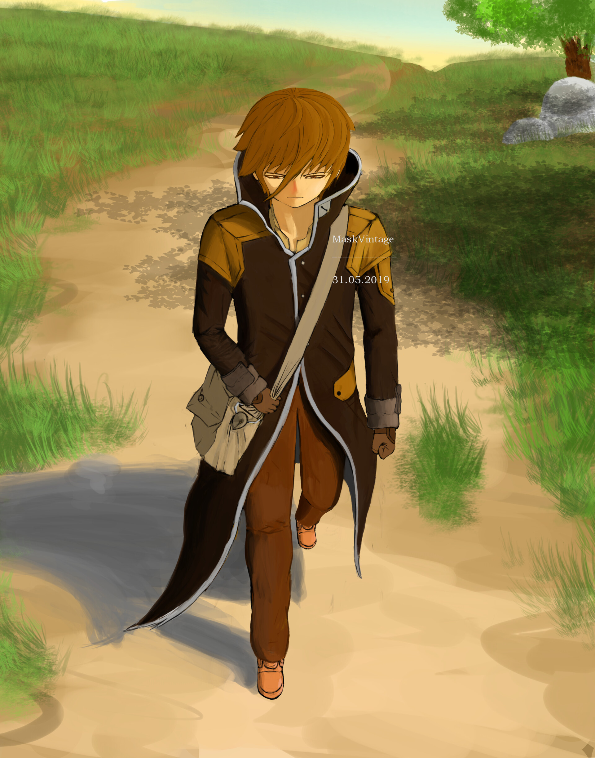 ArtStation - My boy Yoshiro