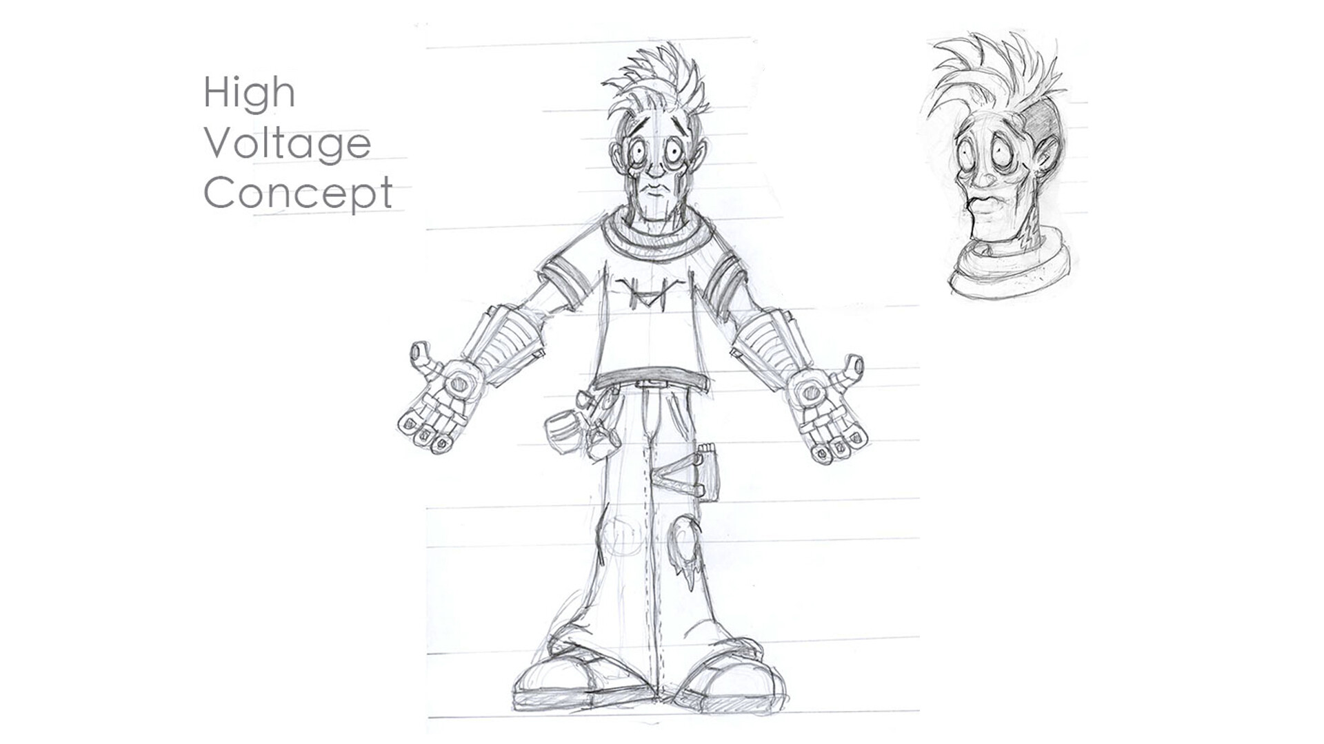 Matt Dragovits - High Voltage Concept Character