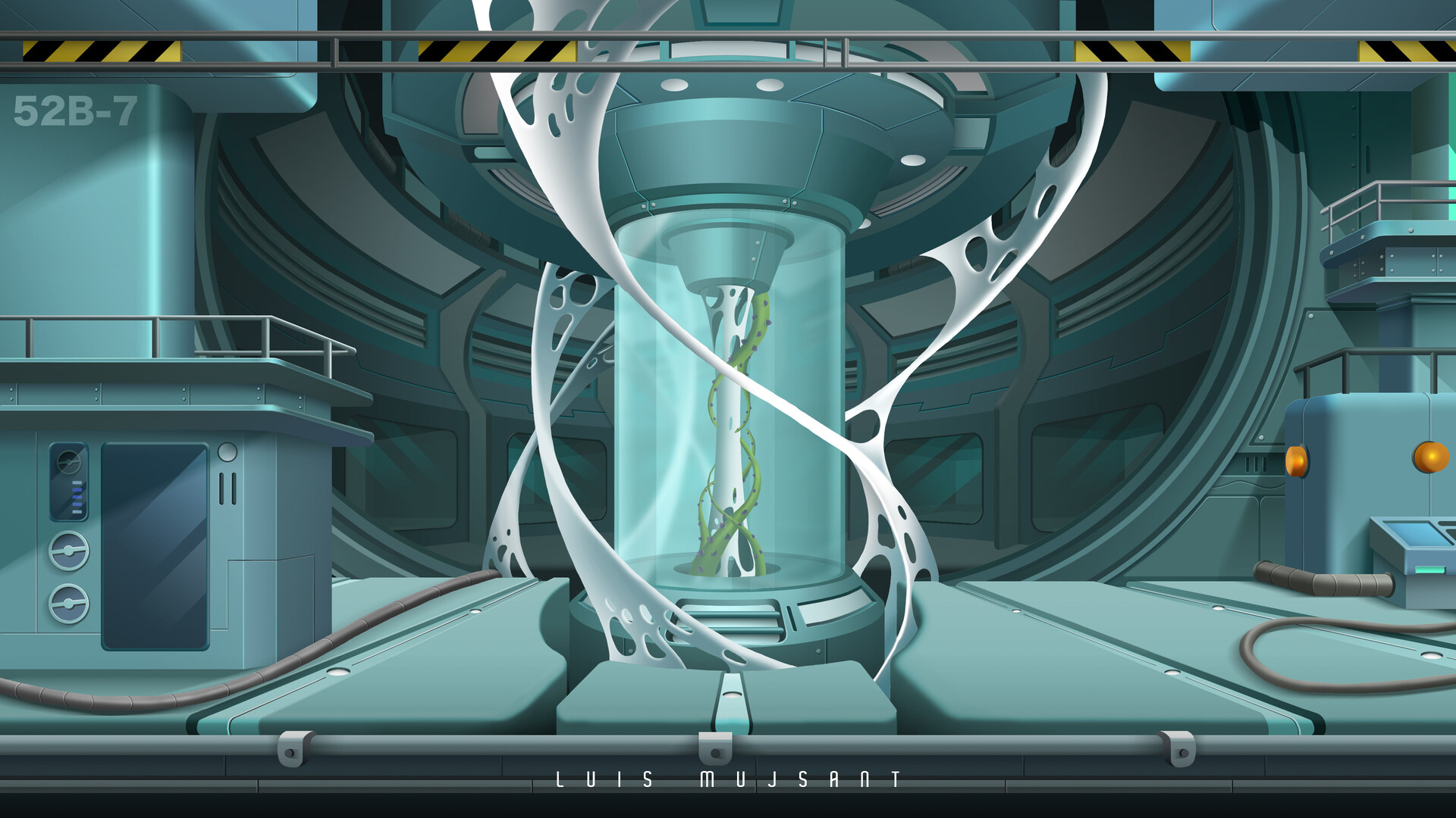 laboratory background gacha