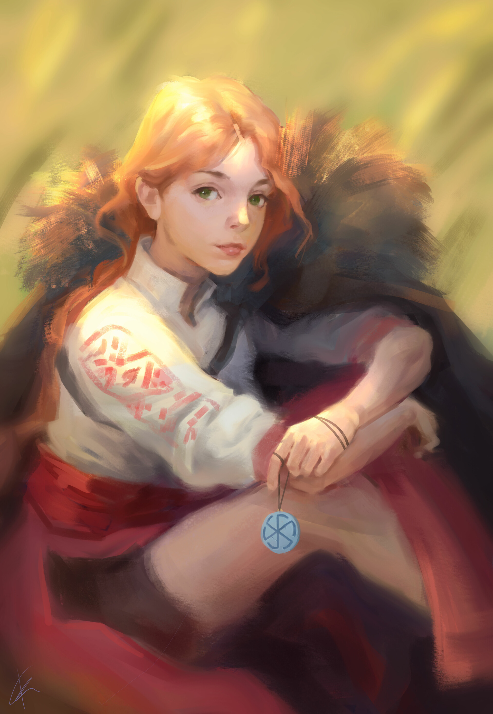 ArtStation - Lesya/ Character Concept