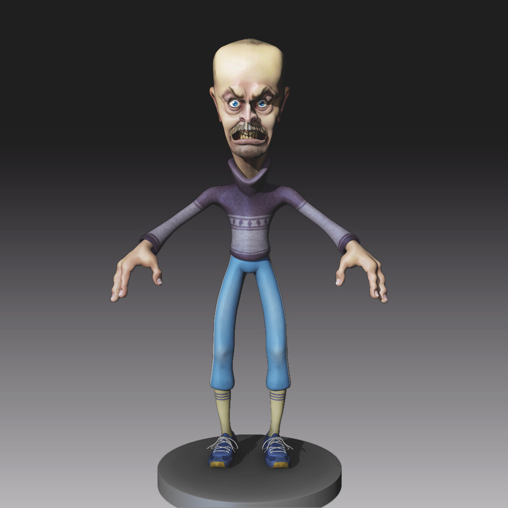 ArtStation - A Caricature of Jouko Turkka