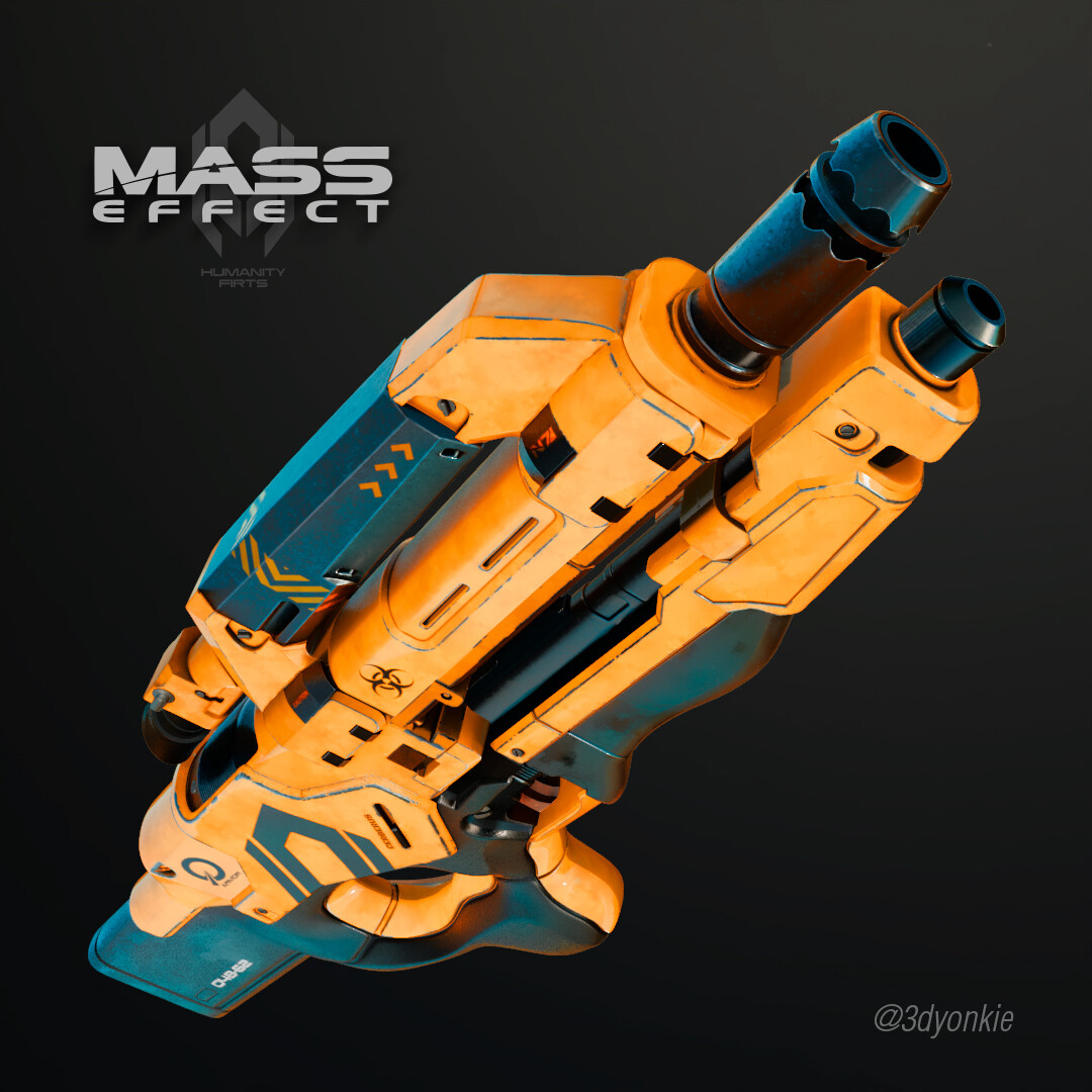 ArtStation - M-96 Mattock / Cerberus version