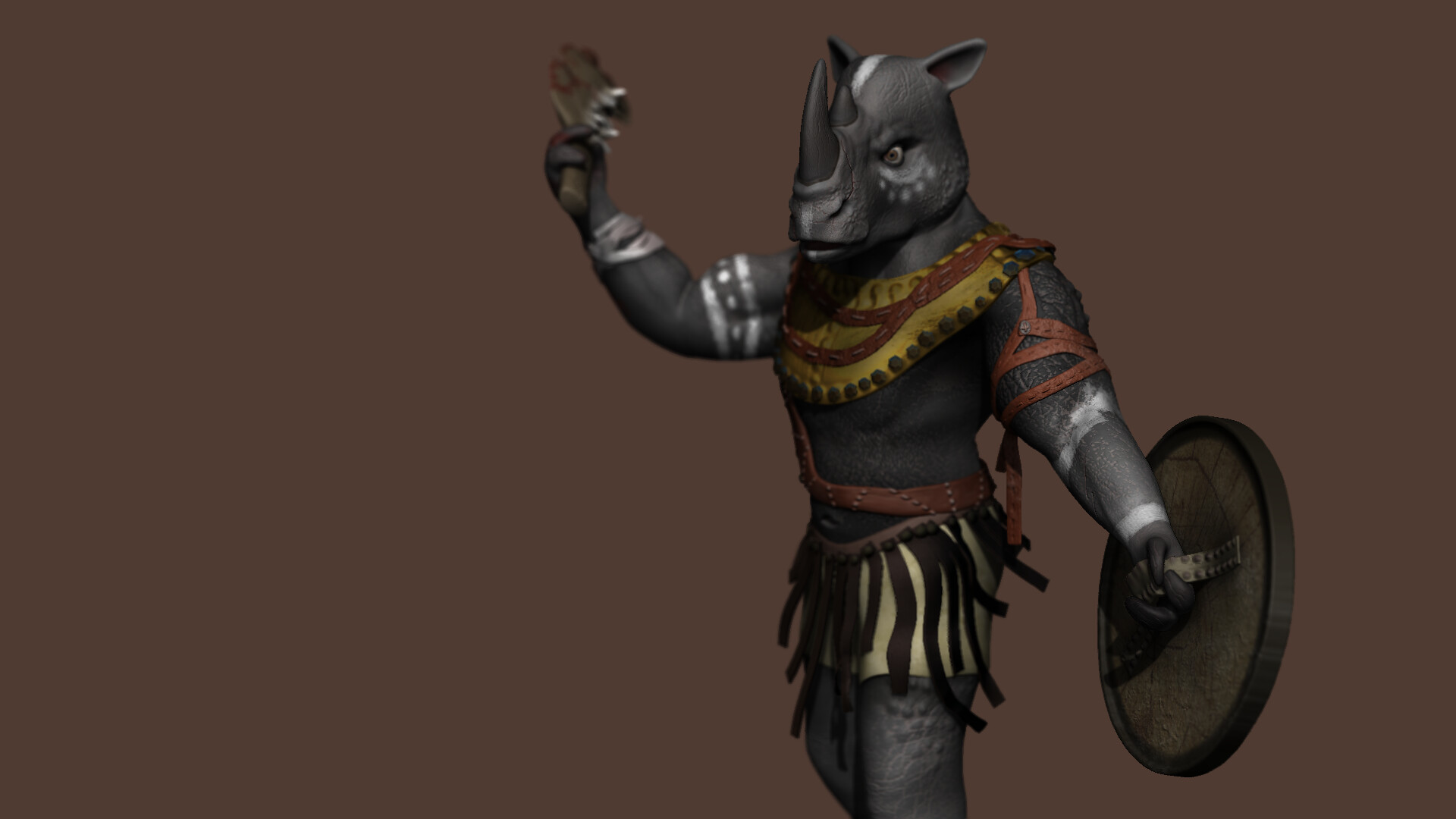 Trent Simpson - Rhinoceros Warrior