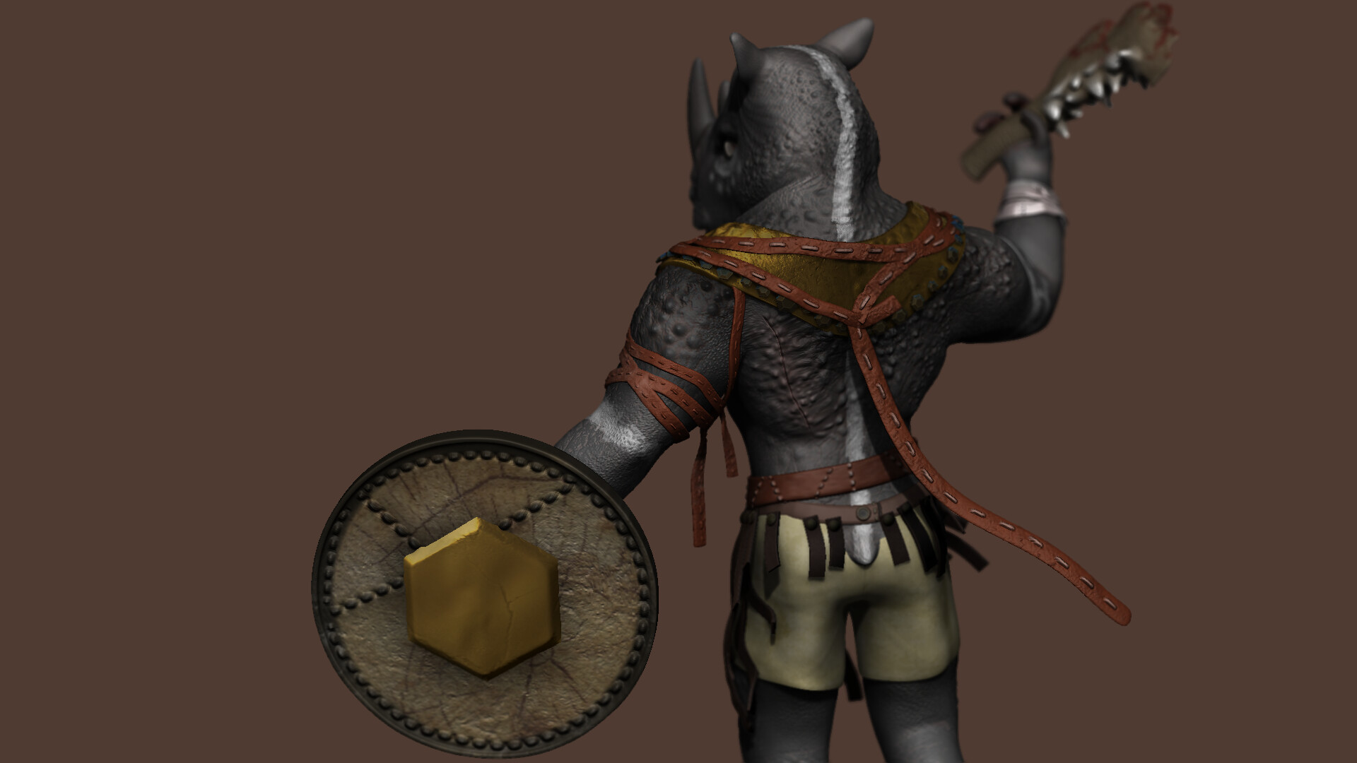 Trent Simpson - Rhinoceros Warrior